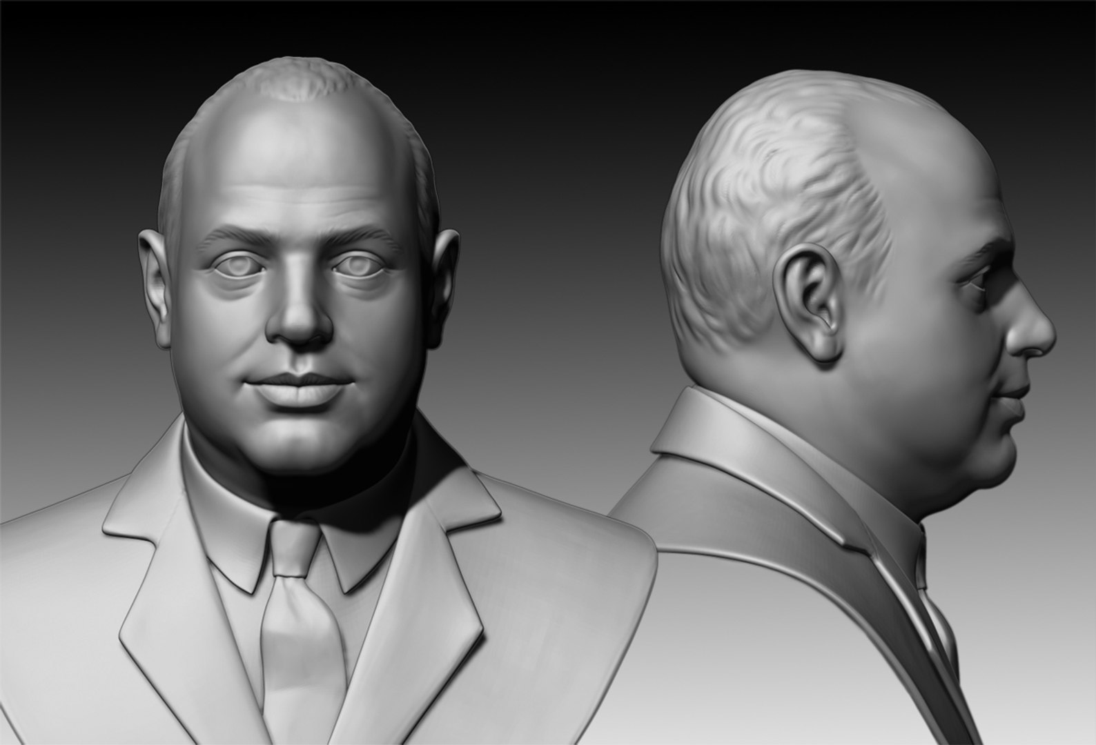 3d Al Capone Model