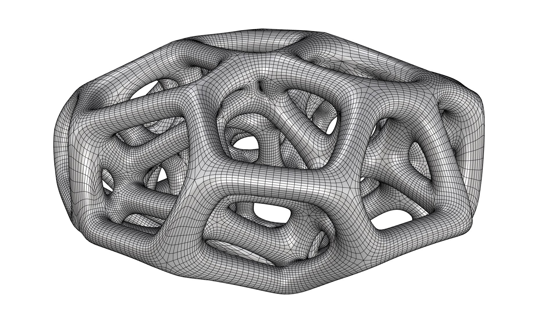 3D Skeleton Pipes Ellipsoid - TurboSquid 2182212