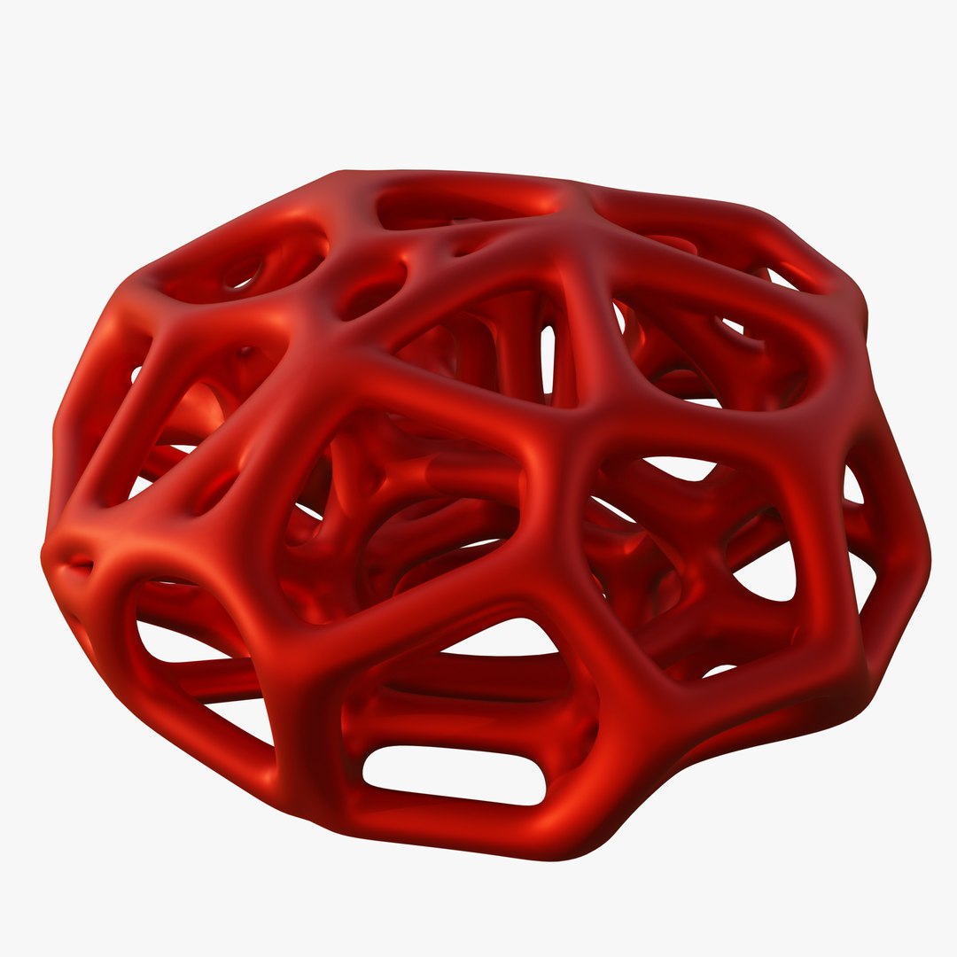 3D Skeleton Pipes Ellipsoid - TurboSquid 2182212