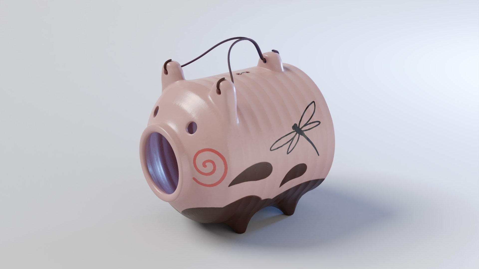 Incense Burner Pig 3D Model - TurboSquid 1610533