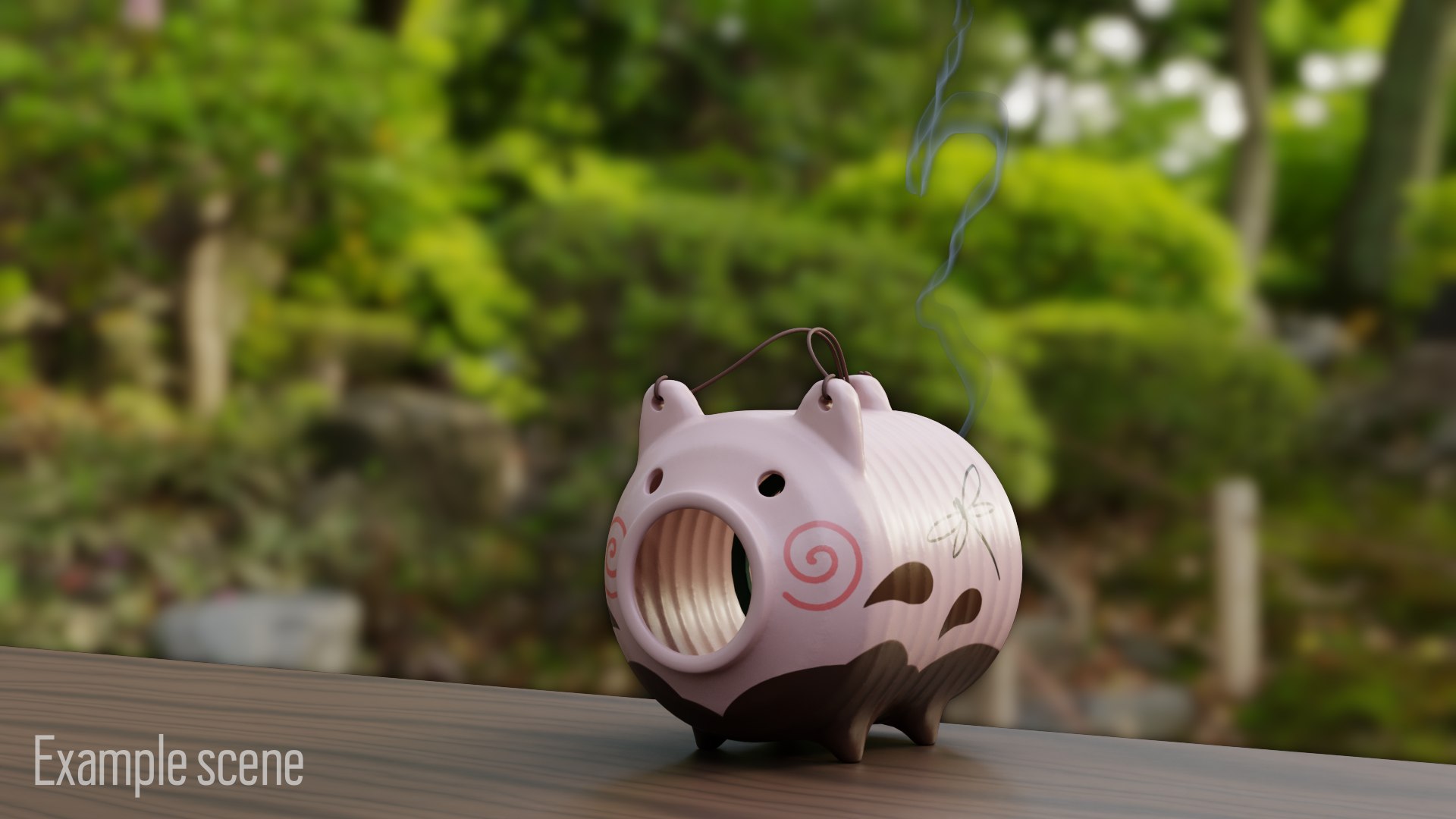 Incense Burner Pig 3D Model - TurboSquid 1610533