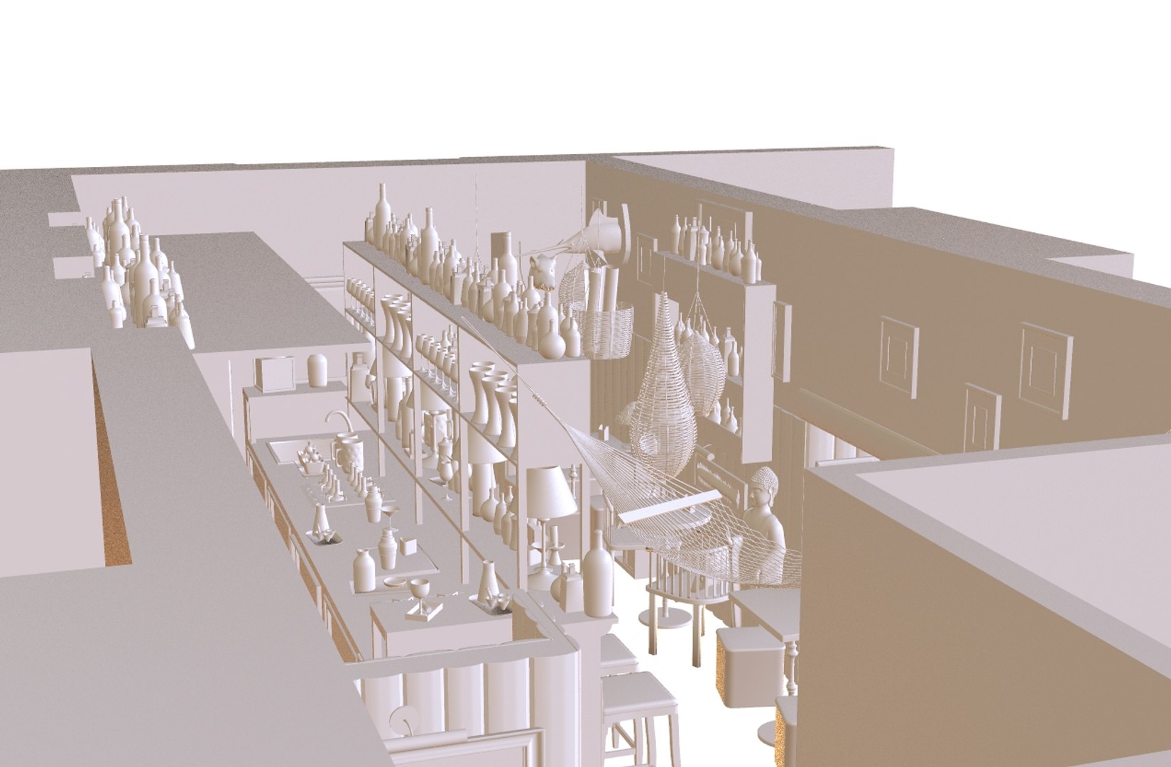 3D Pub Complete Model - TurboSquid 1501658