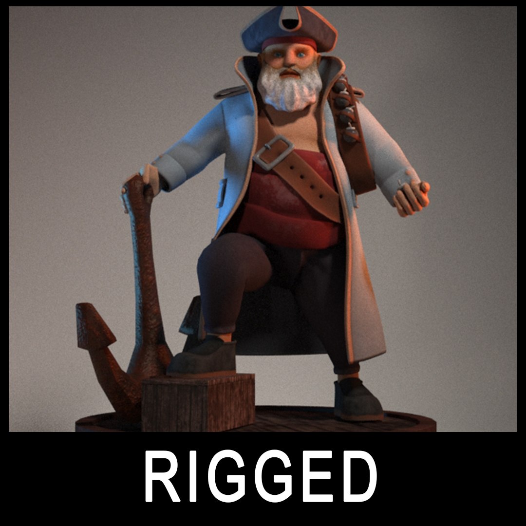 Rigged Animation 3D Model - TurboSquid 1629443
