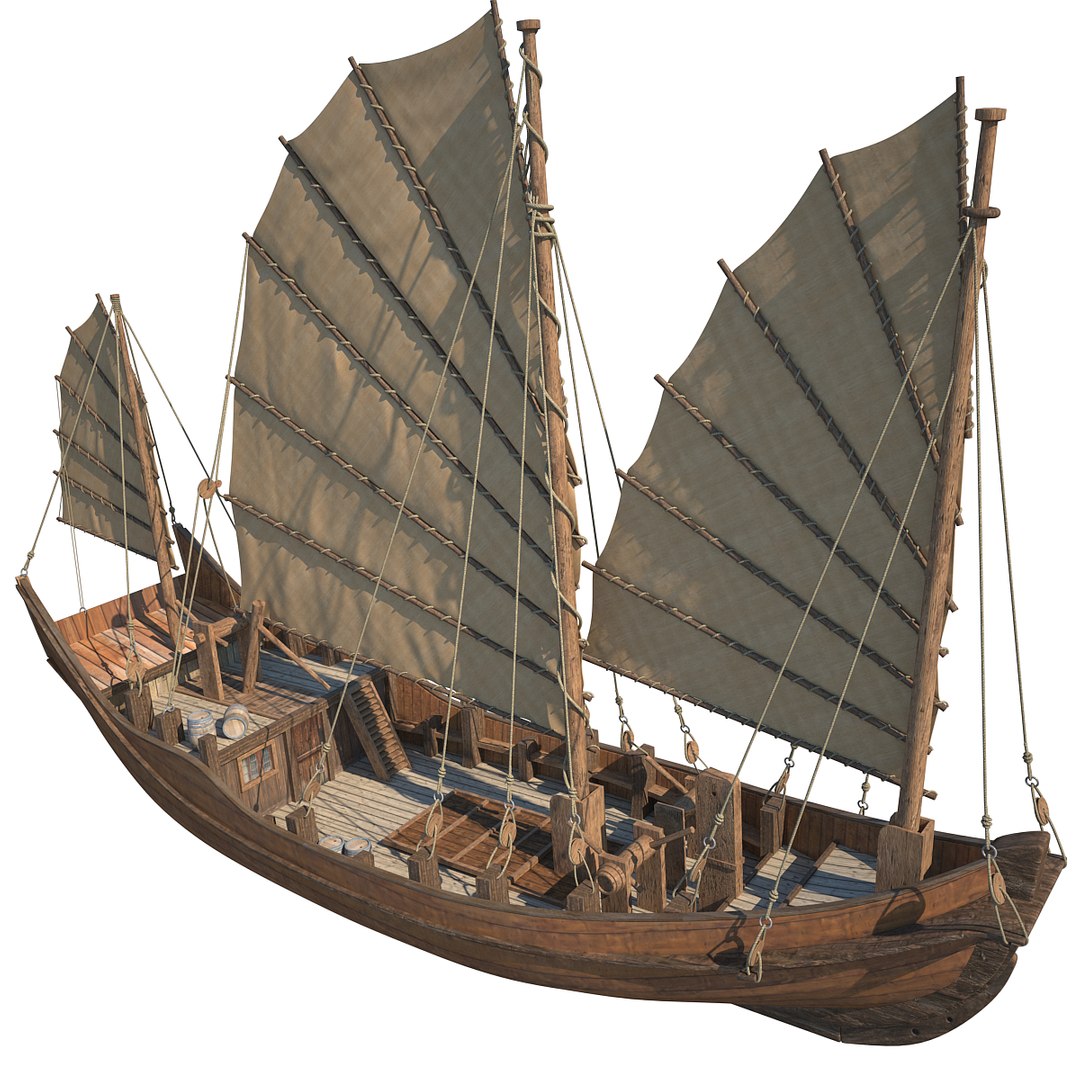 3D junk vietnam model - TurboSquid 1232901