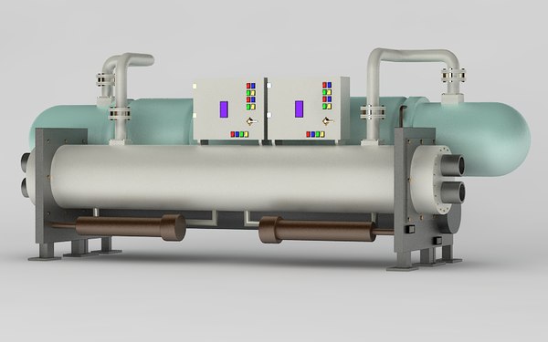 AutoCAD drawing Chiller Models | TurboSquid