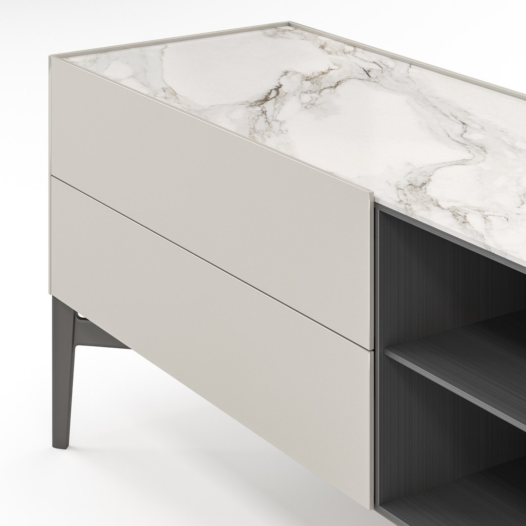 3D Poliform CODE Sideboard - TurboSquid 1818297