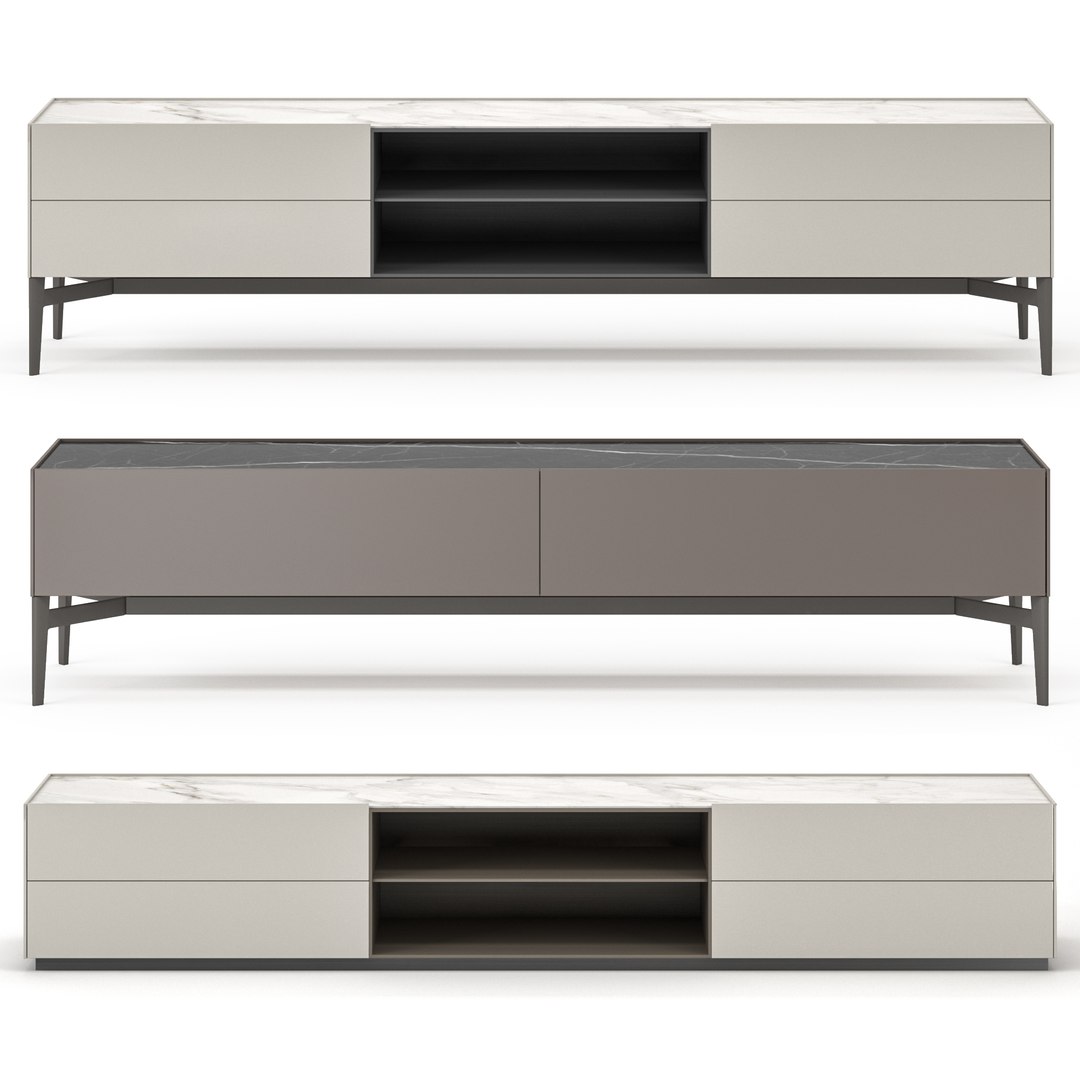 3D Poliform CODE Sideboard - TurboSquid 1818297