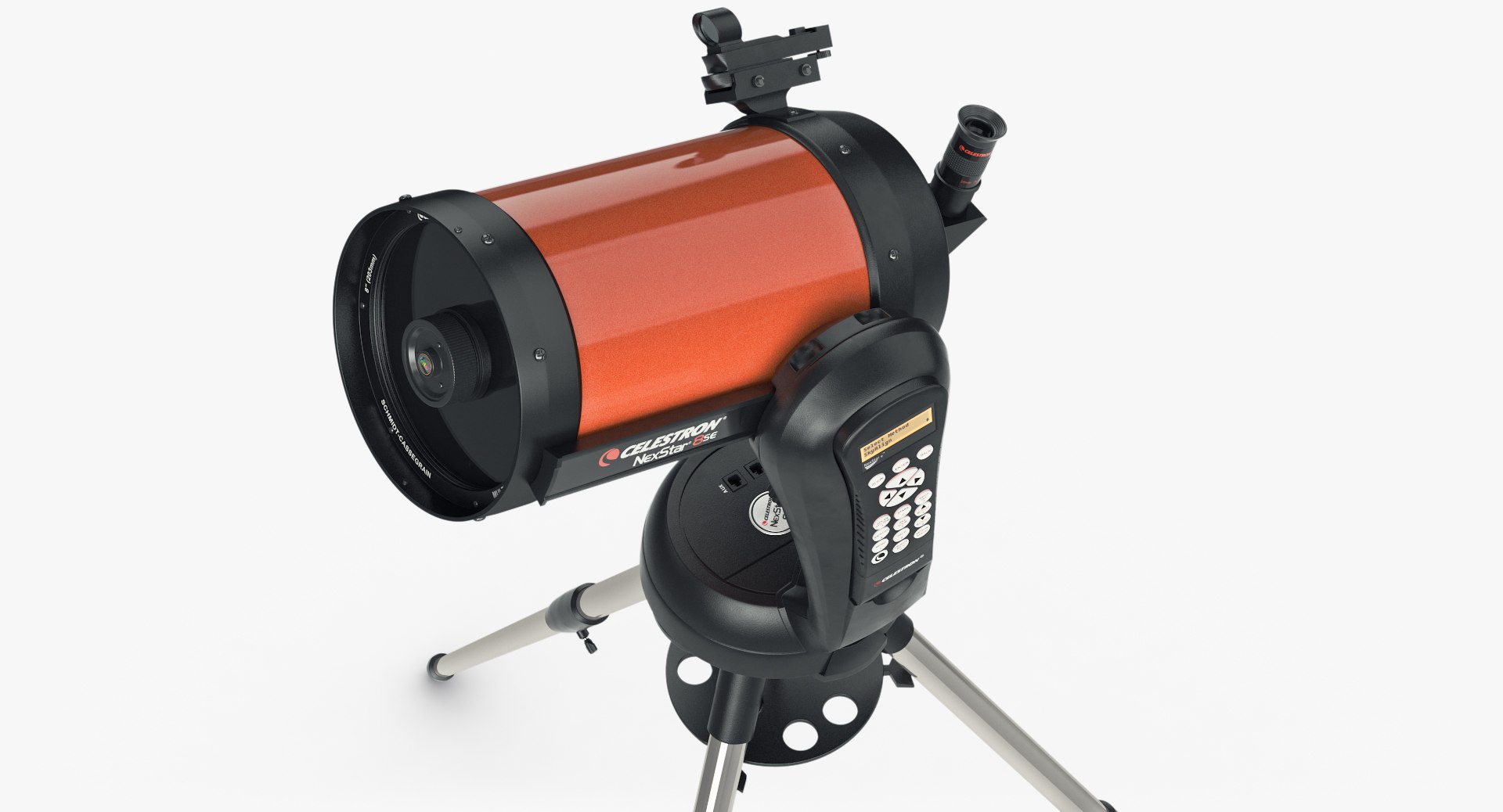 3d model telescope celestron nexstar 8