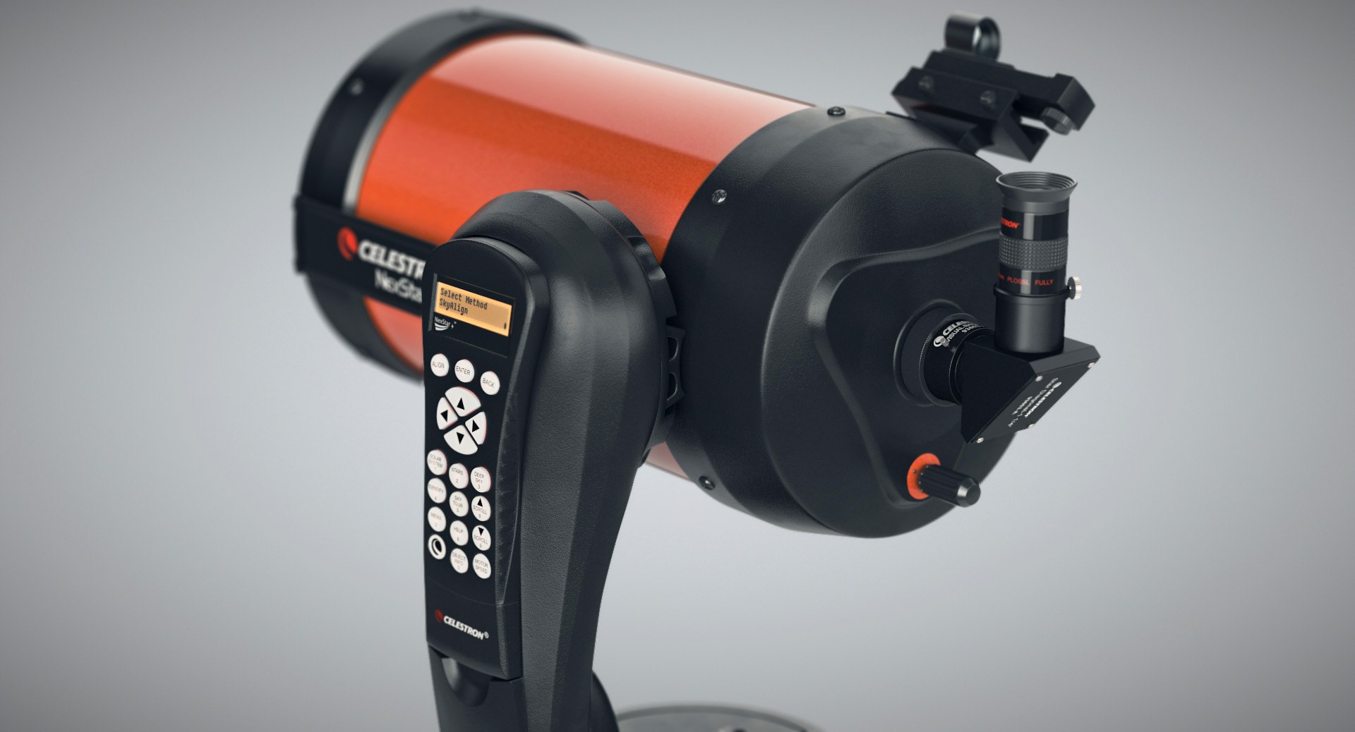 3d model telescope celestron nexstar 8