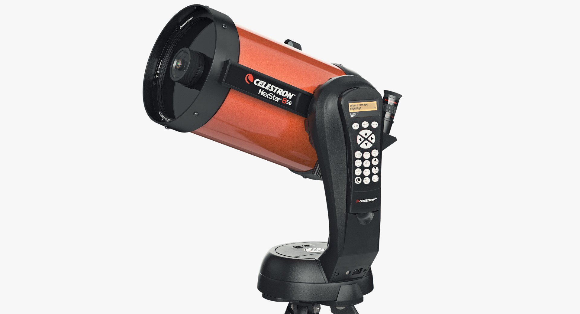3d model telescope celestron nexstar 8