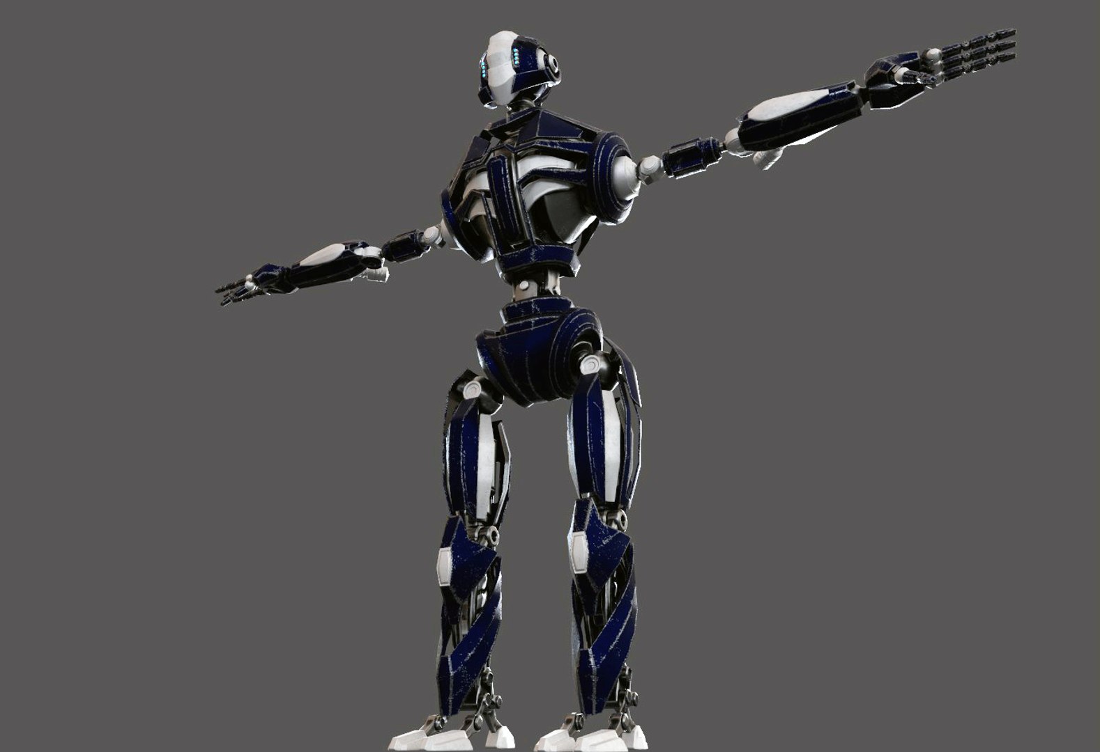 Robot Materials 3d Model