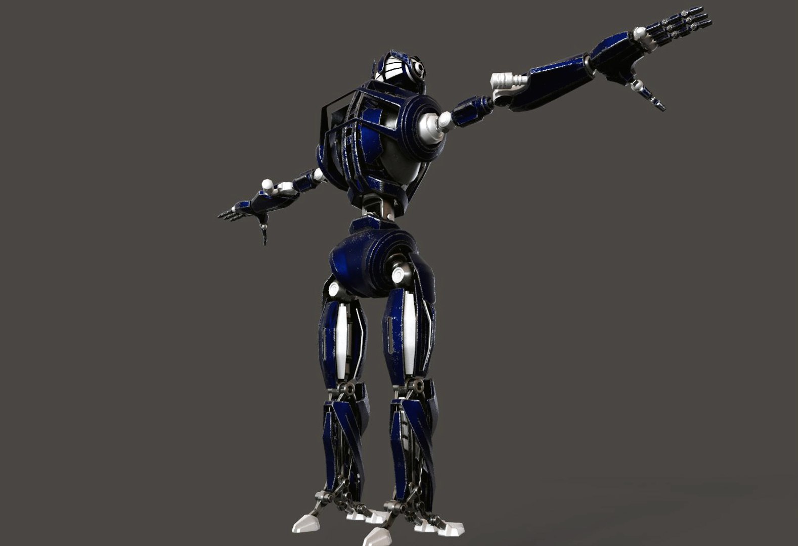 Robot Materials 3d Model