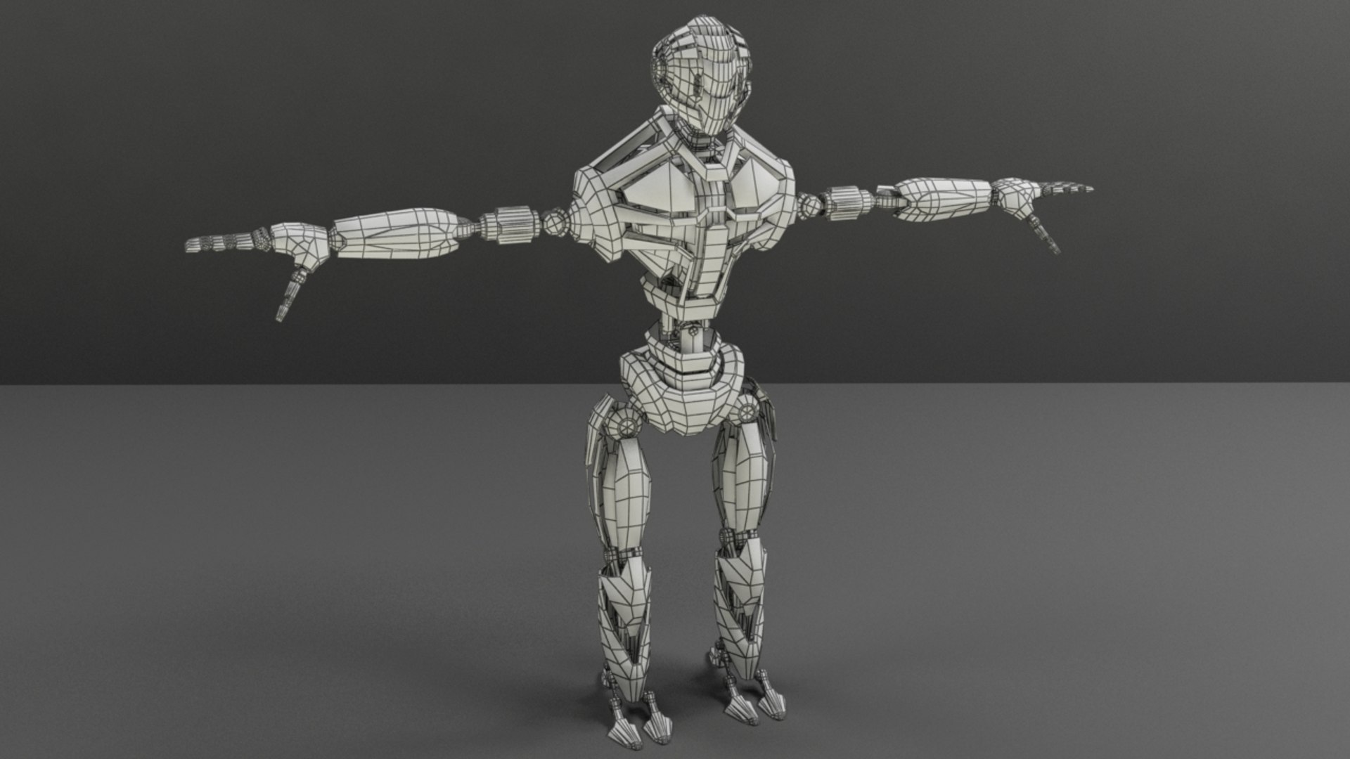 Robot Materials 3d Model
