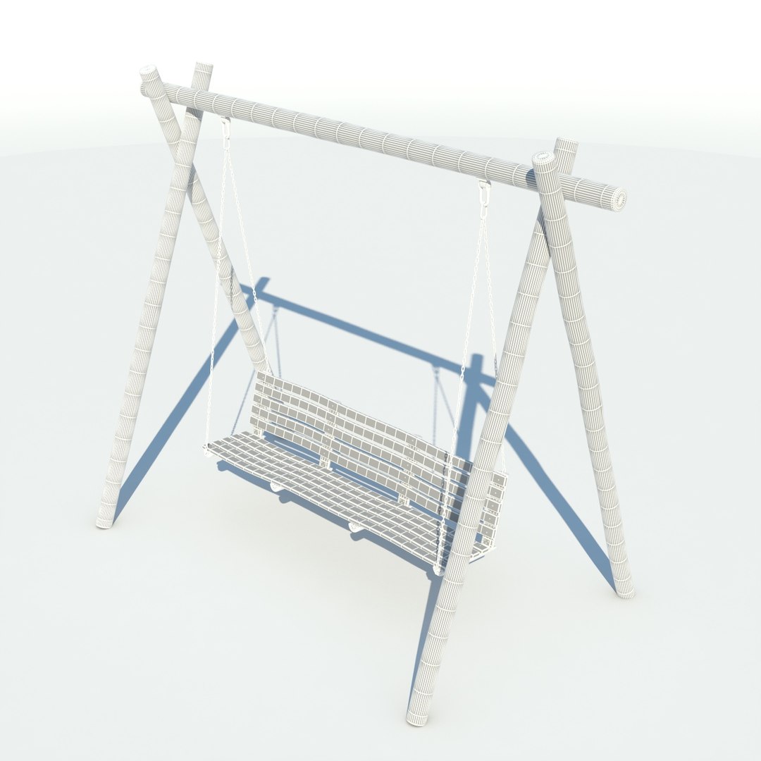 max garden wood swing