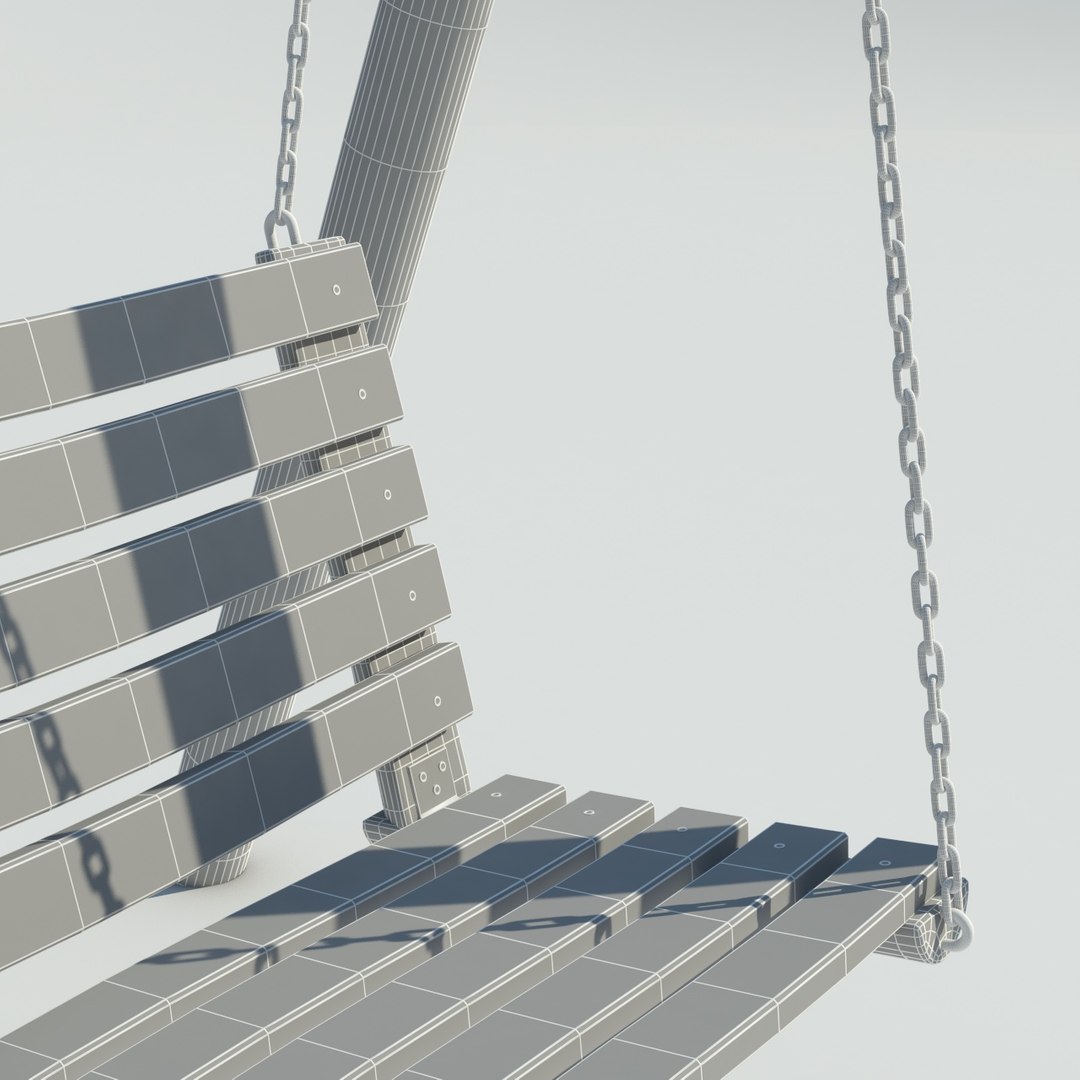 max garden wood swing