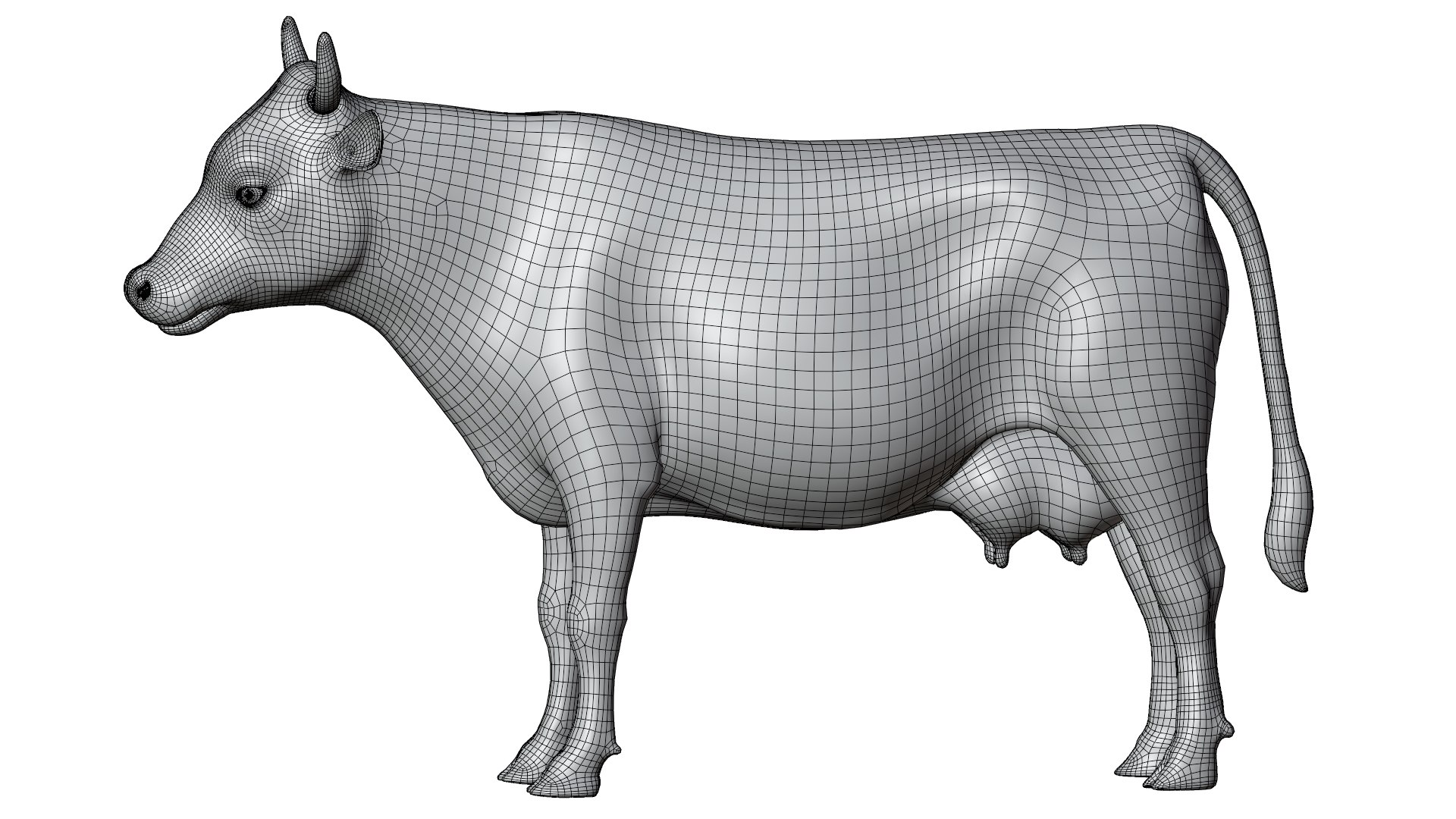 Cow 3D Model 3D Model - TurboSquid 2236608