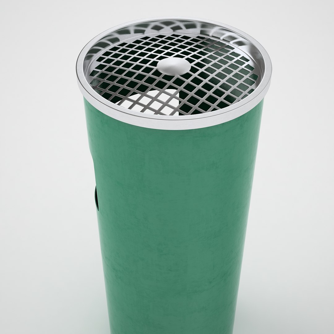 Metal litter rubbish 3D - TurboSquid 1196943