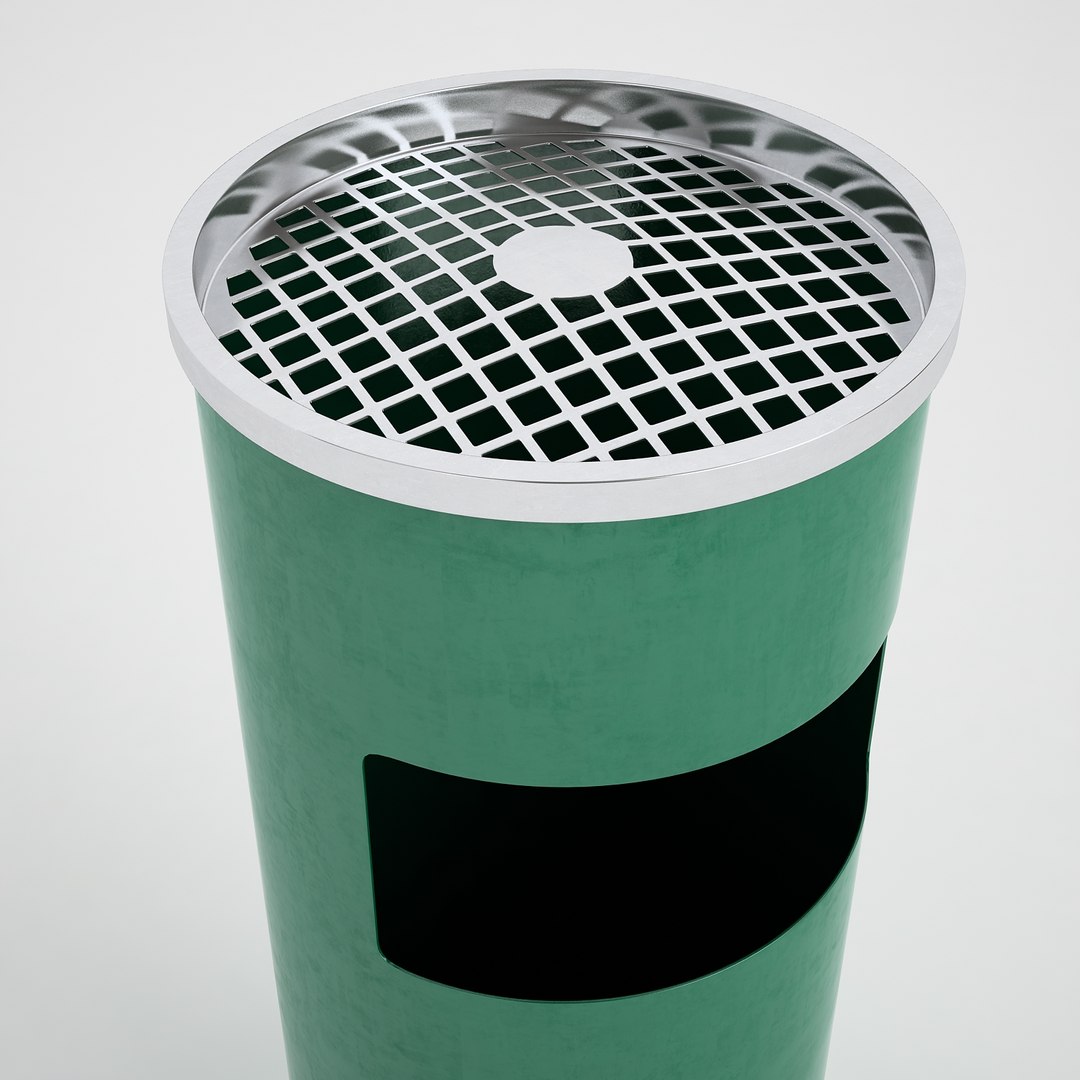 Metal litter rubbish 3D - TurboSquid 1196943