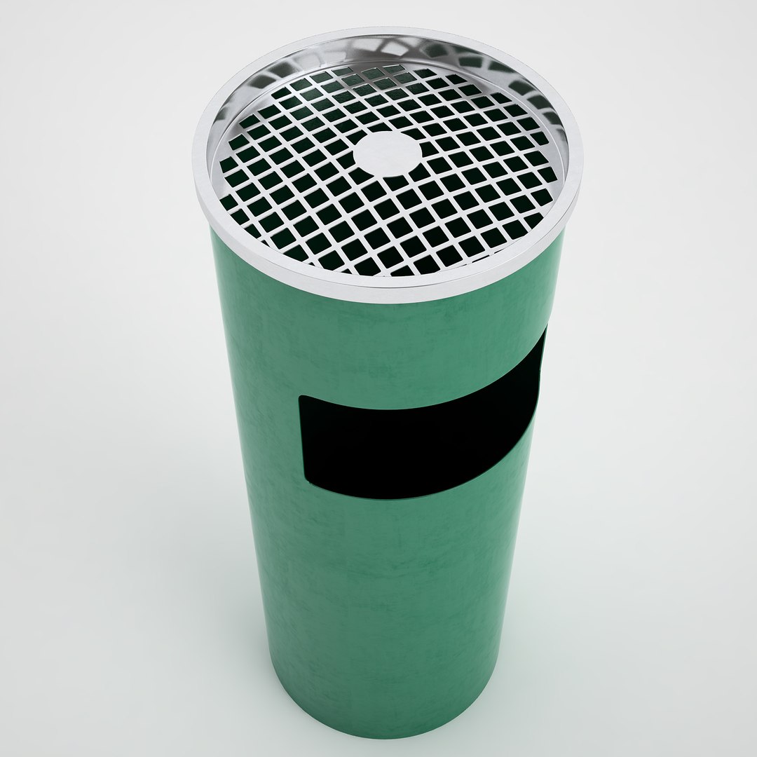 Metal litter rubbish 3D - TurboSquid 1196943