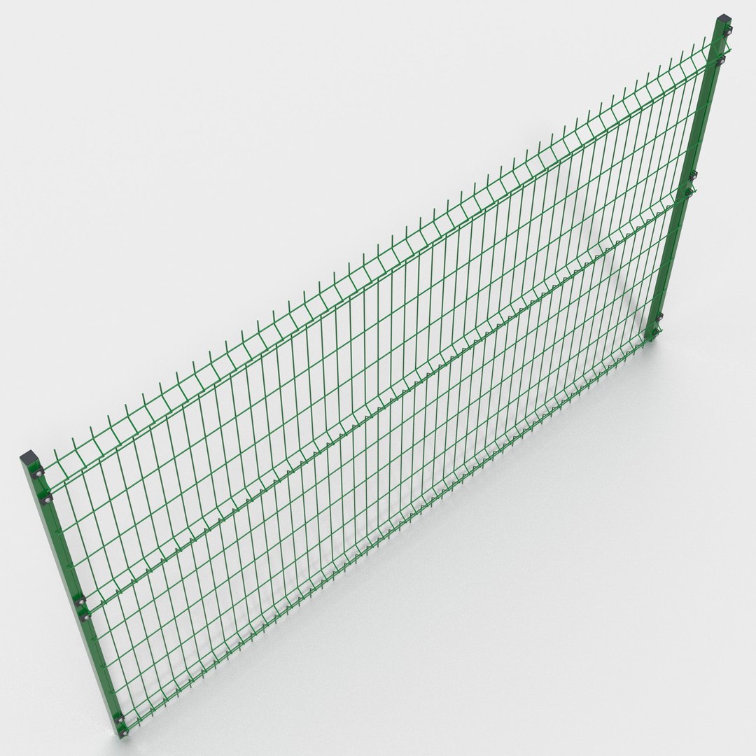 3D Fence - TurboSquid 2407811