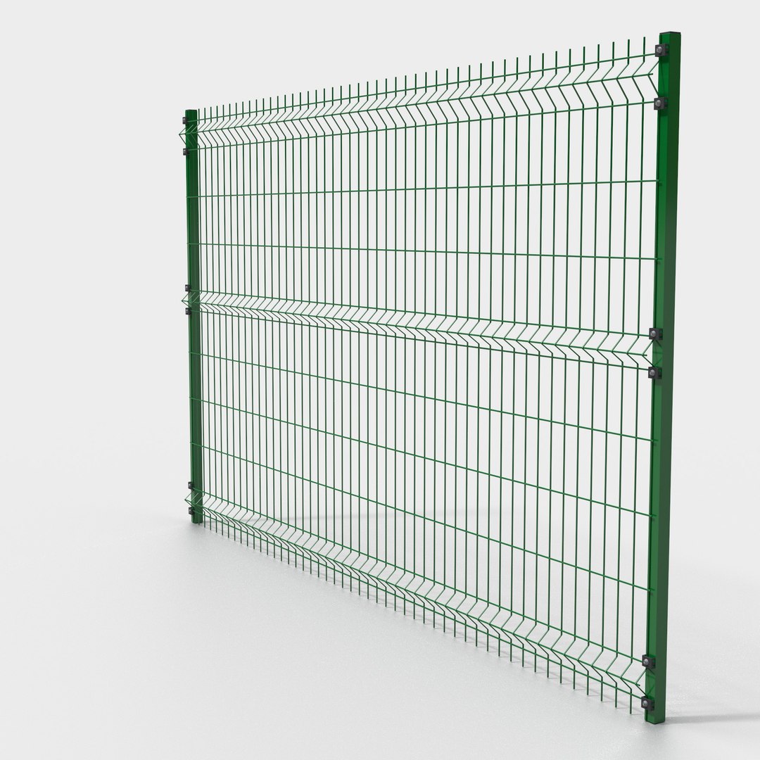 3D Fence - TurboSquid 2407811