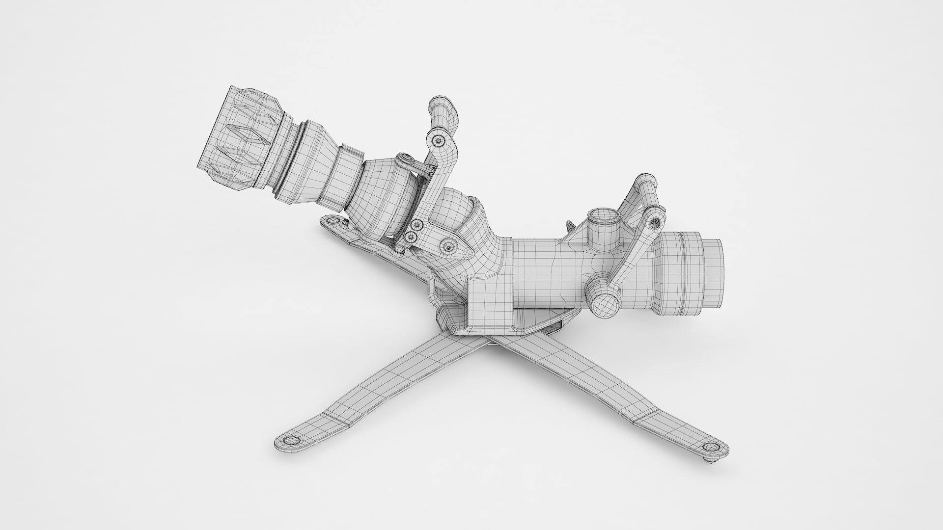 Fire Portable Monitor 02 3D Model - TurboSquid 2011301