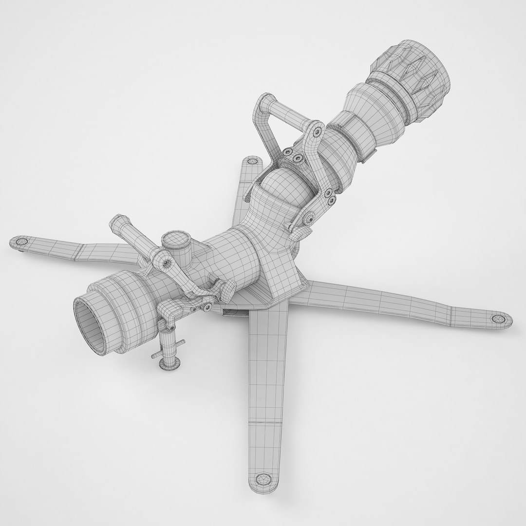 Fire Portable Monitor 02 3D Model - TurboSquid 2011301