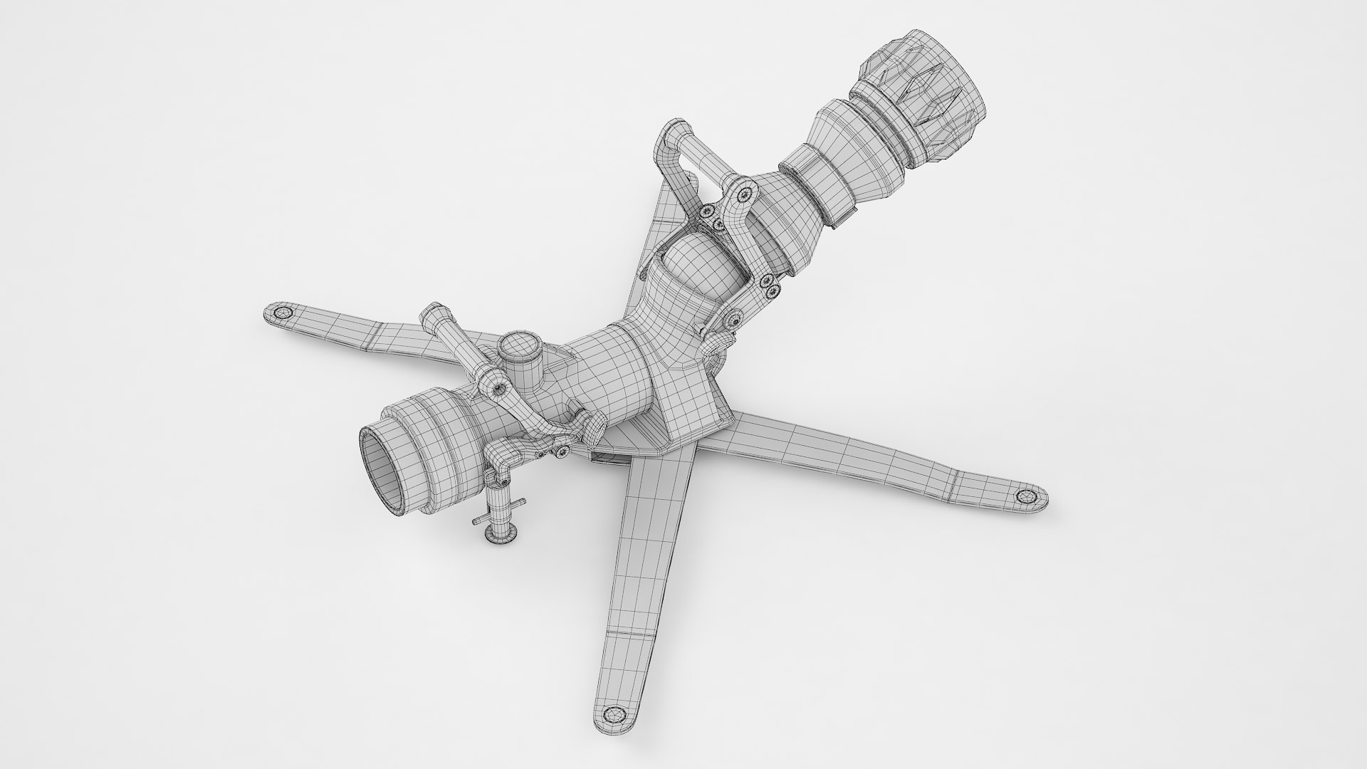 Fire Portable Monitor 02 3D model - TurboSquid 2011301