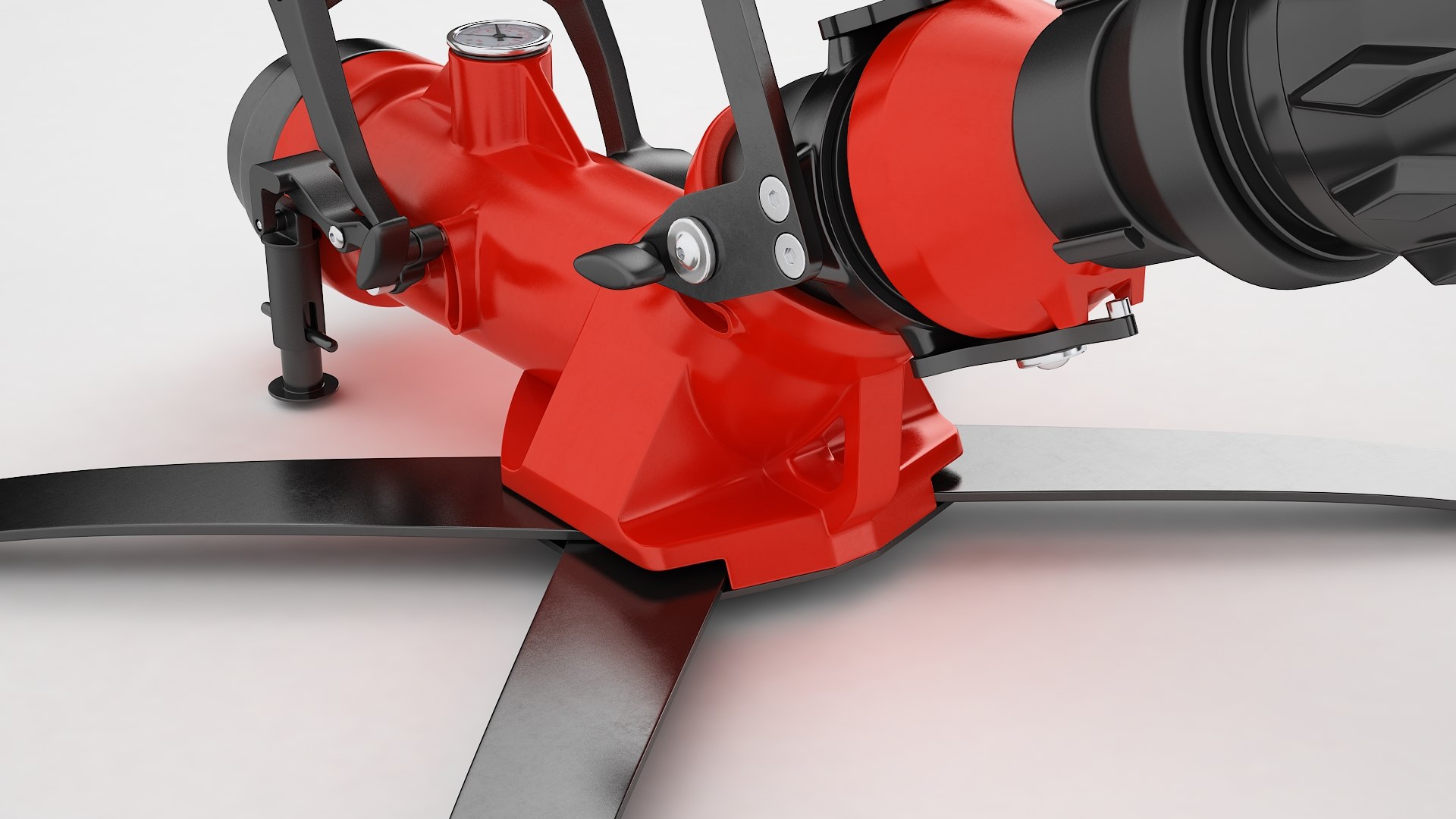 Fire Portable Monitor 02 3D Model - TurboSquid 2011301