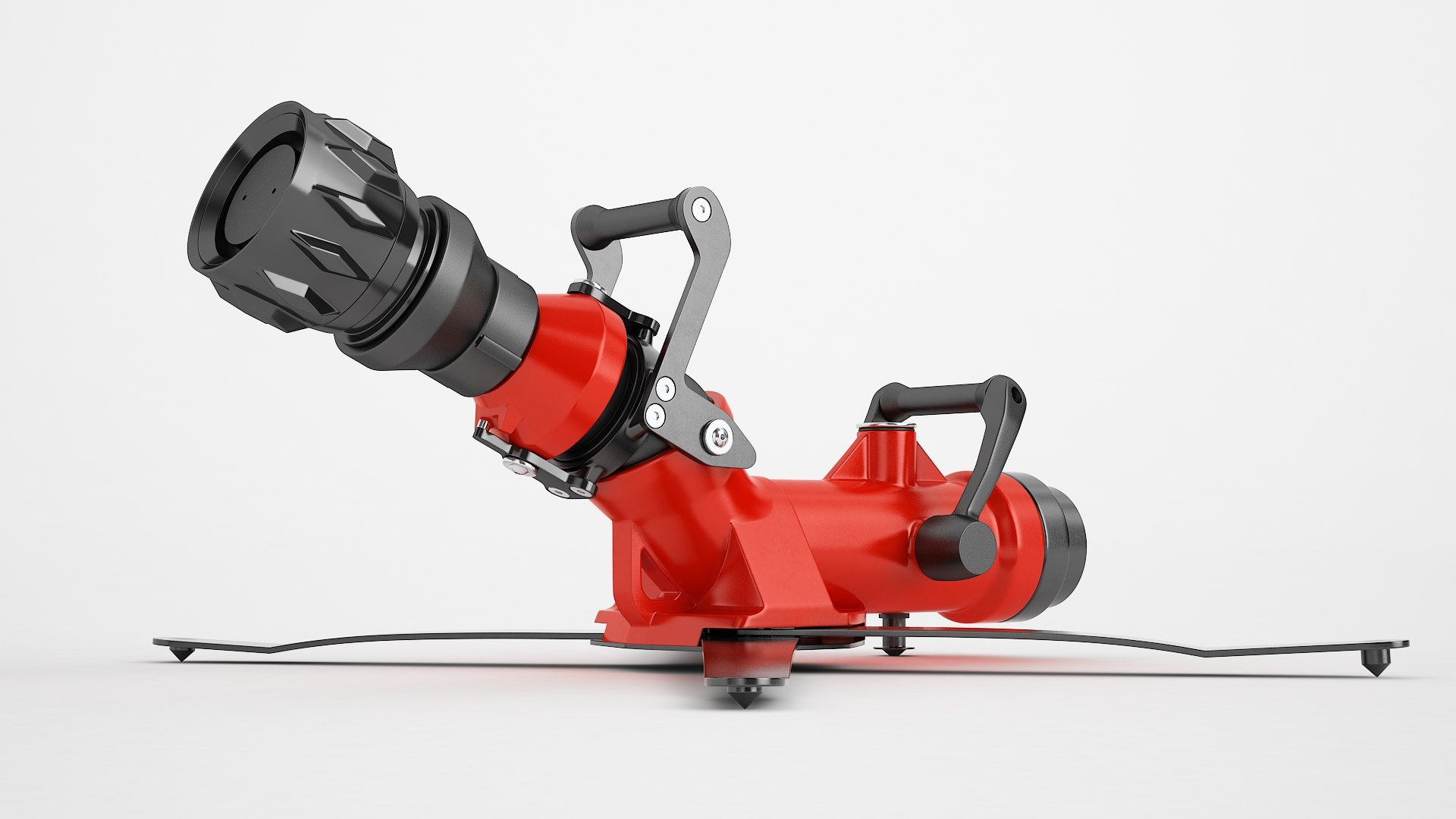 Fire Portable Monitor 02 3D Model - TurboSquid 2011301