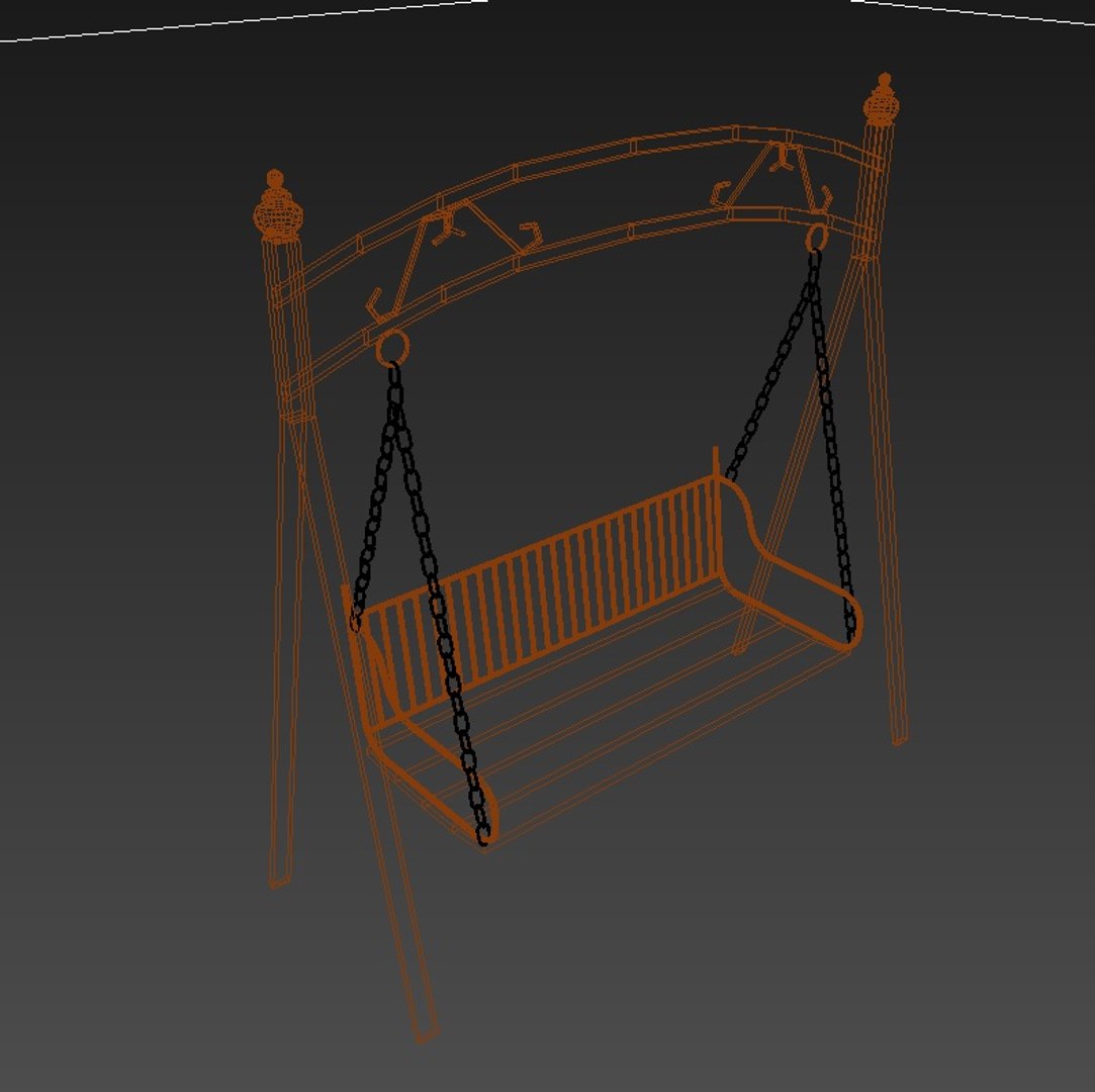 3D swing chair - TurboSquid 1478035