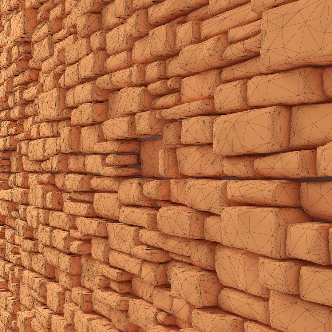 3D Stone Wall Model - TurboSquid 1477357