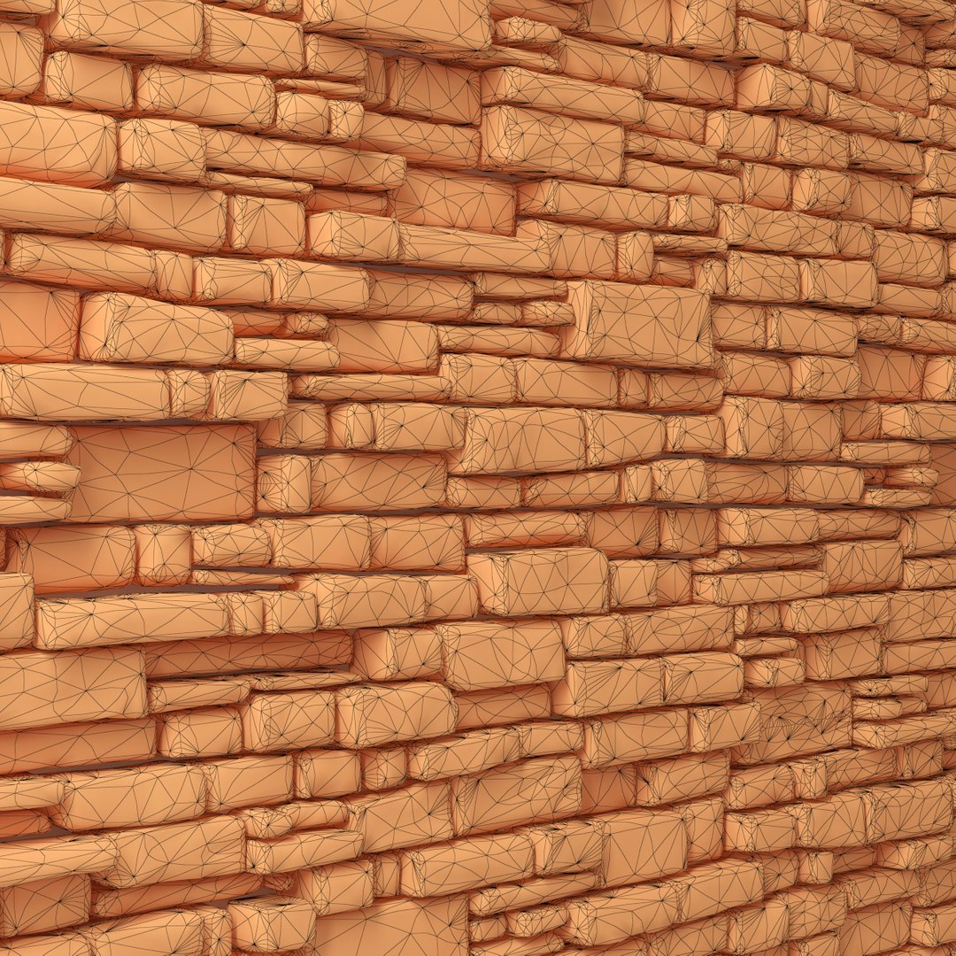 3D Stone Wall Model - TurboSquid 1477357