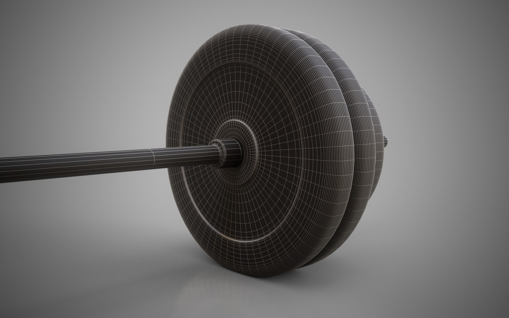 3D Barbell Model - TurboSquid 1943134
