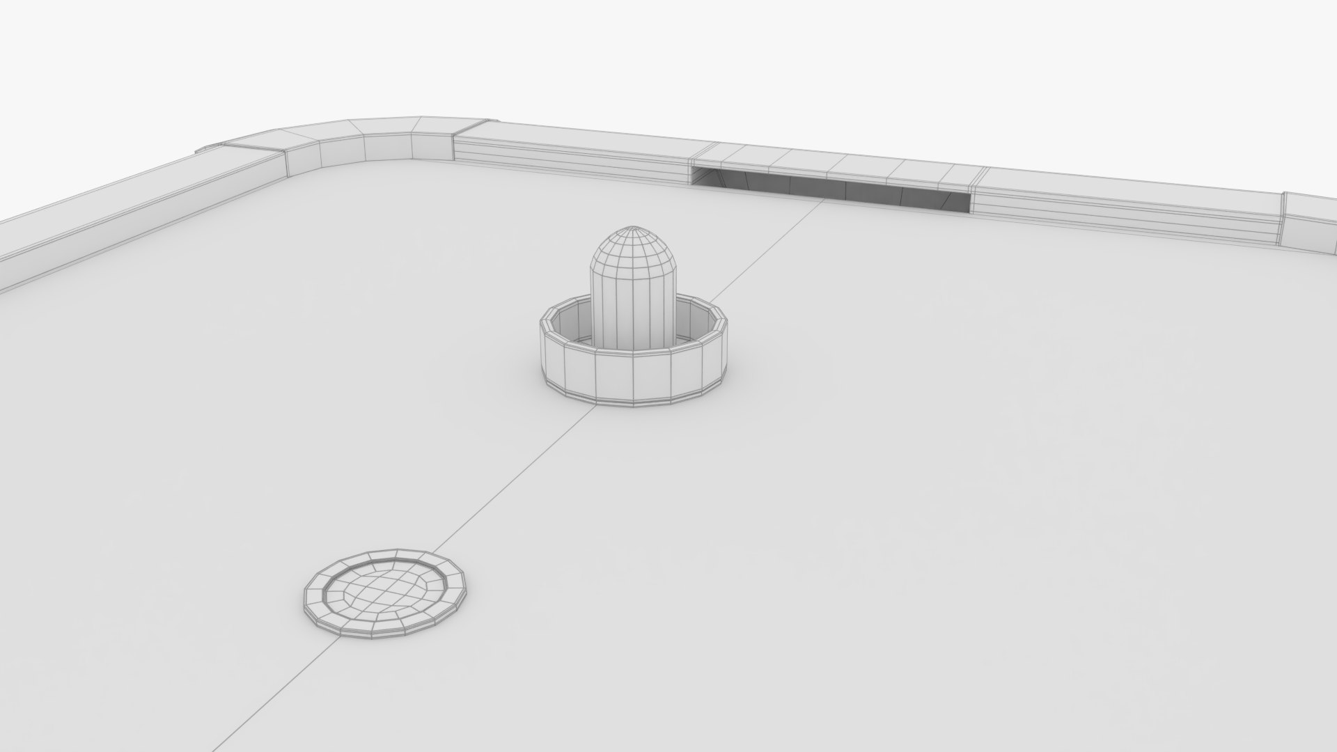 Air Hockey Table 3D Model - TurboSquid 1731612