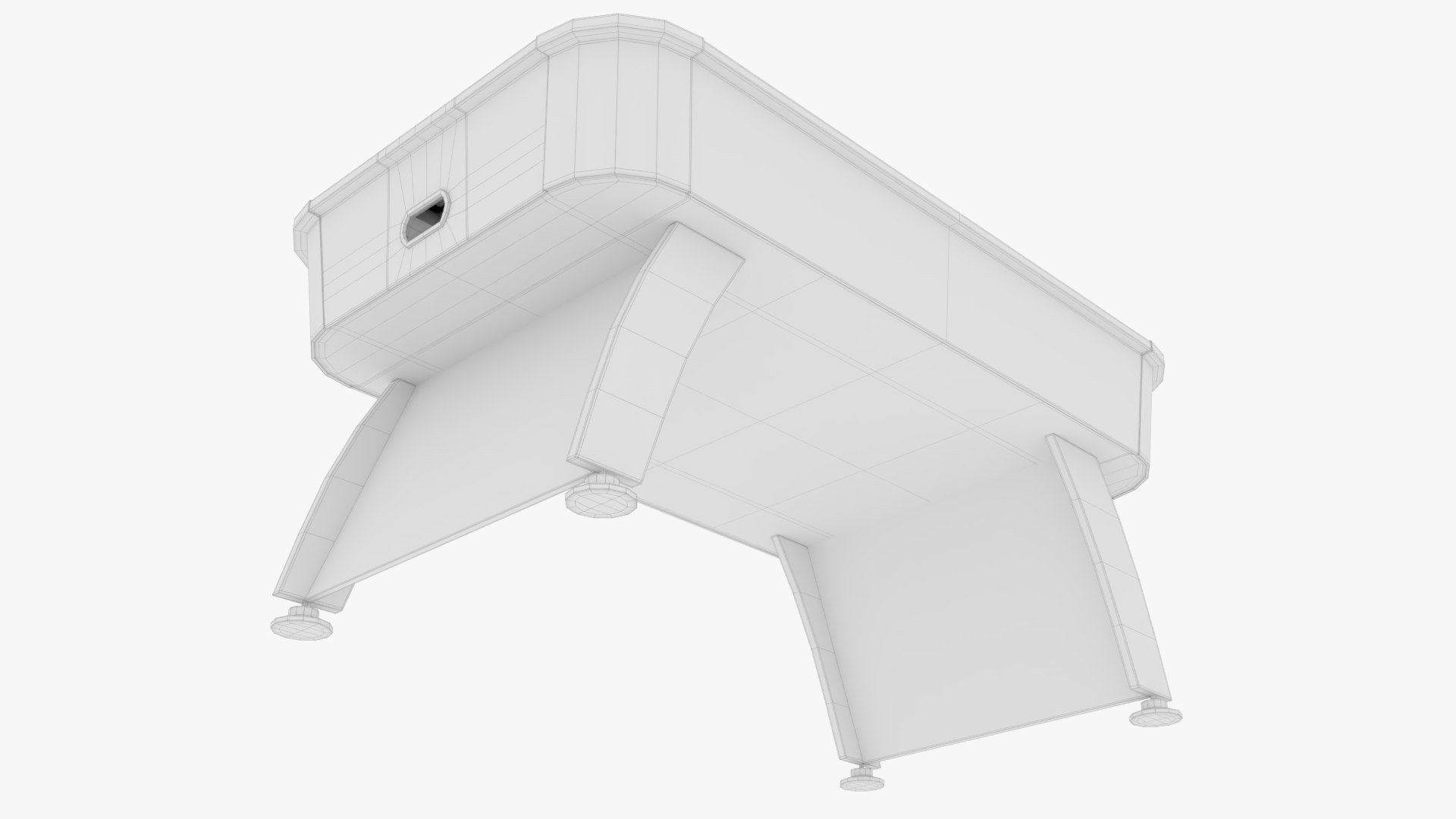 Air Hockey Table 3D Model - TurboSquid 1731612