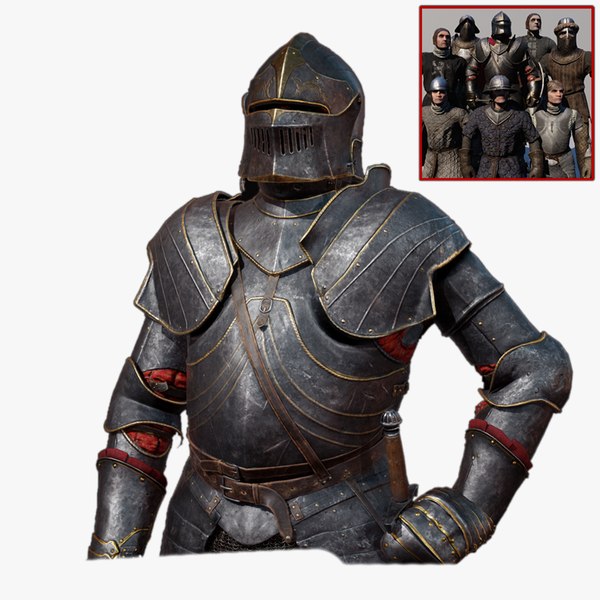 modelo 3d Medieval Knights - Modular - TurboSquid 2063743