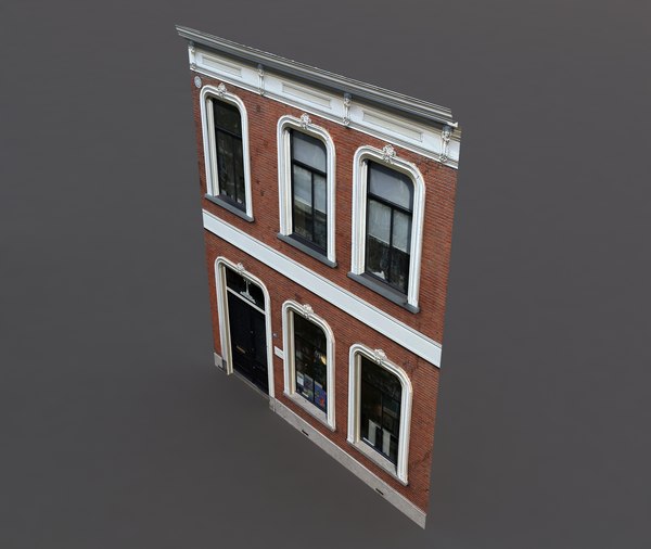 building exterior modeled 3d model