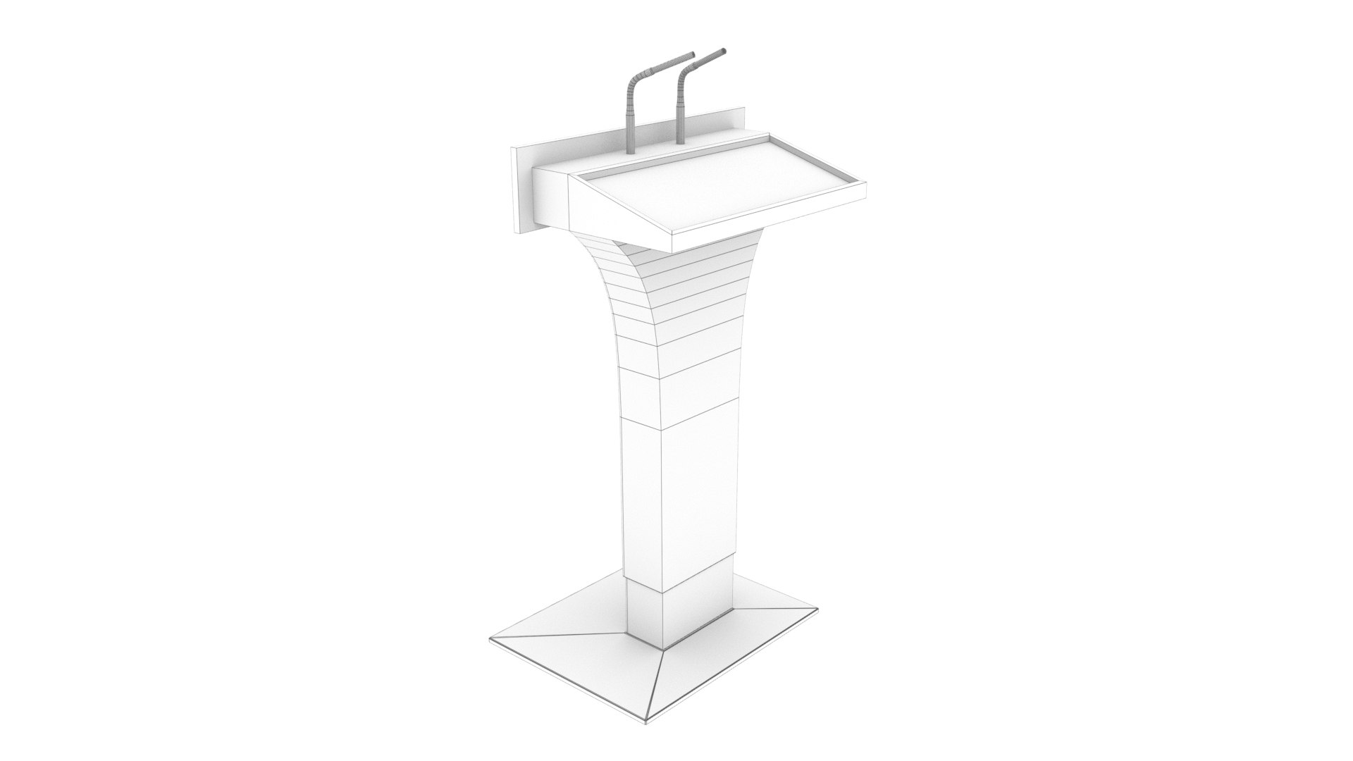 Podium 3D - TurboSquid 1962299