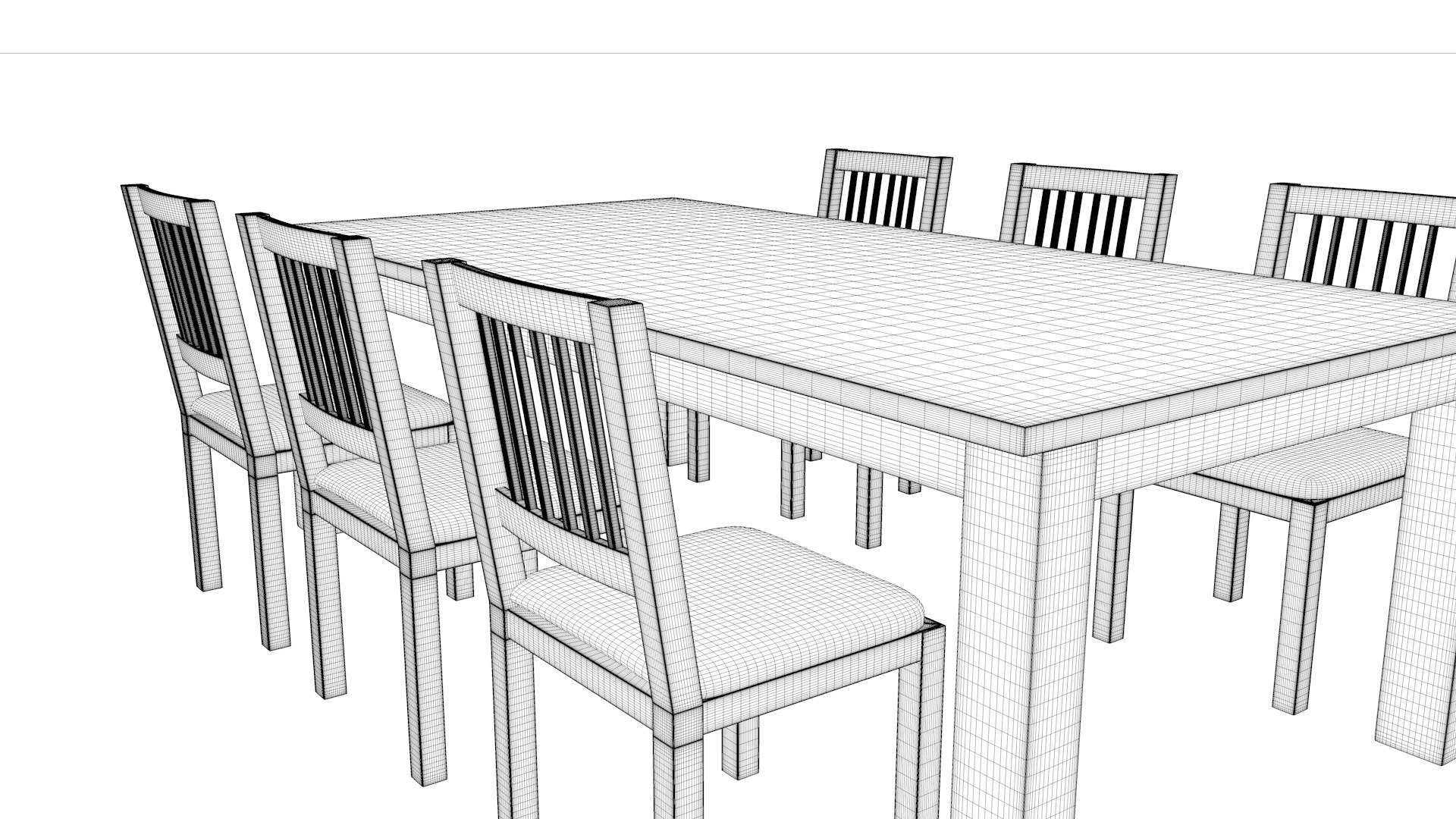 3D Maze Chair Table | 1145262 | TurboSquid