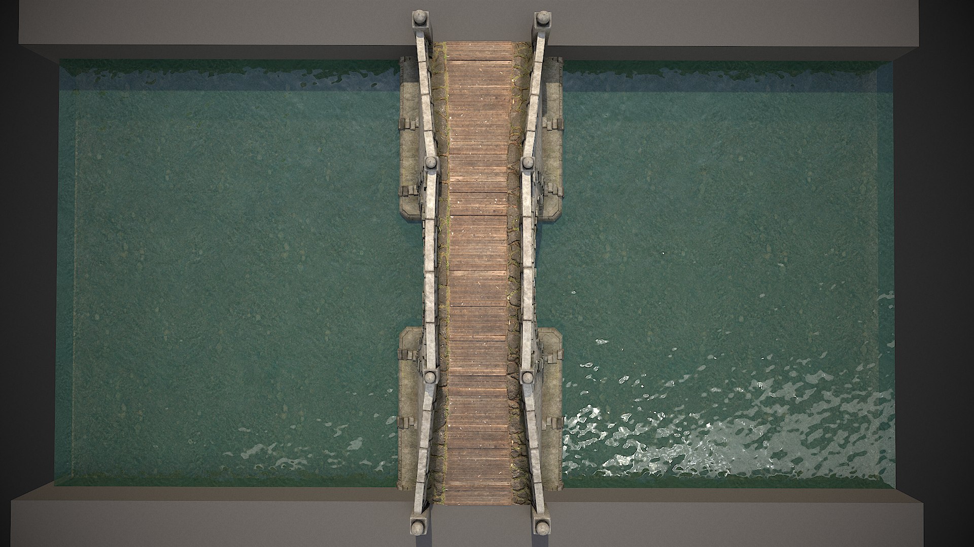 Japanese Medieval Bridge 3D - TurboSquid 1813442