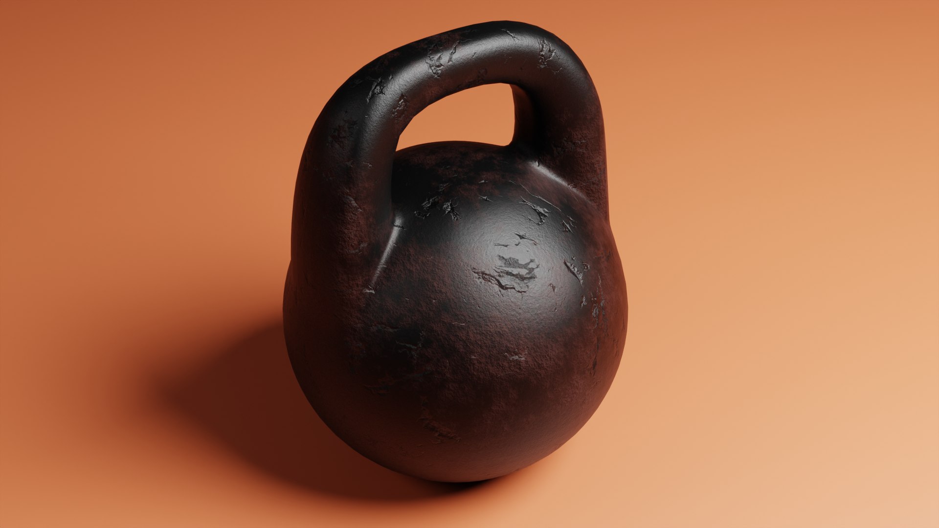 Old rusted dented kettlebell with procedural texture3D模型 - TurboSquid ...