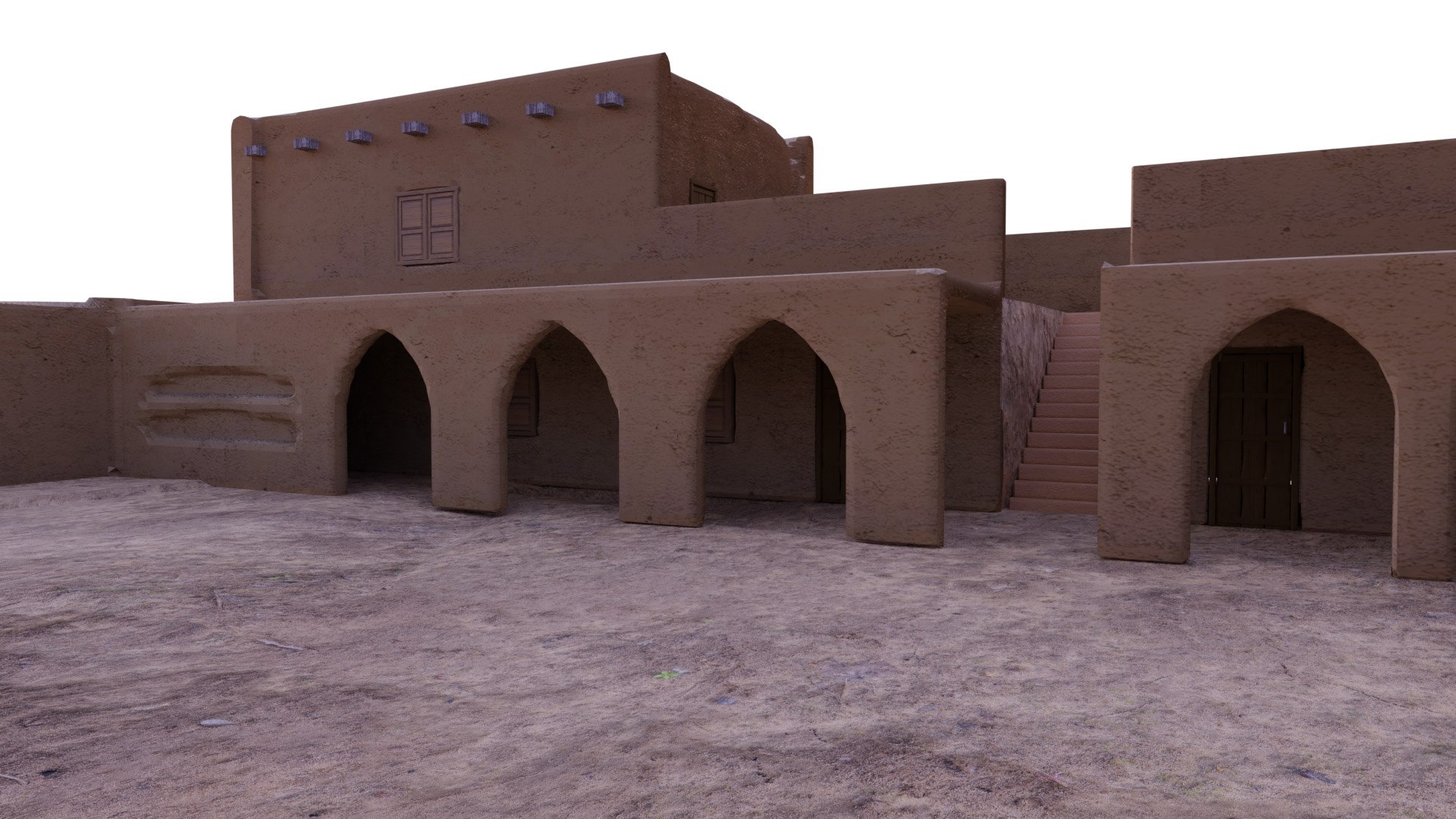 3D Village House Pakistan - TurboSquid 1501325