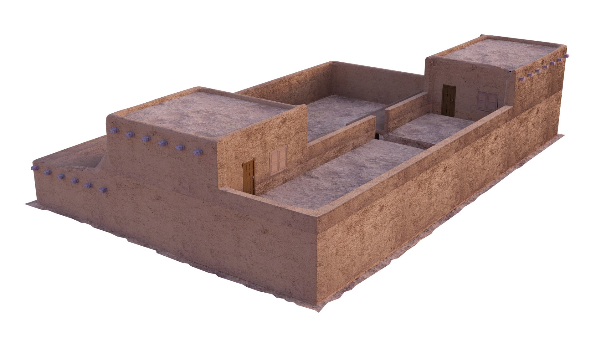 3D Village House Pakistan - TurboSquid 1501325