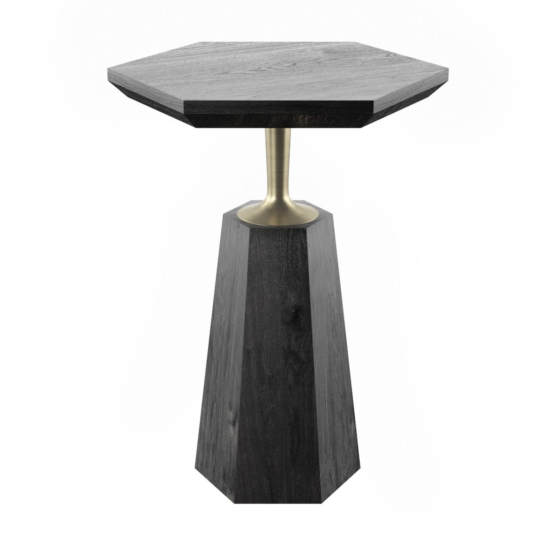 3D Hex Table - TurboSquid 1411230