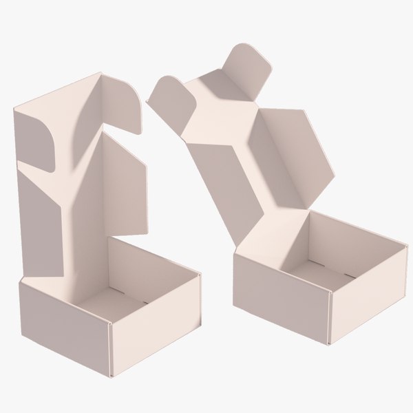 modelo 3d Box Packaging Flaps - TurboSquid 1957800