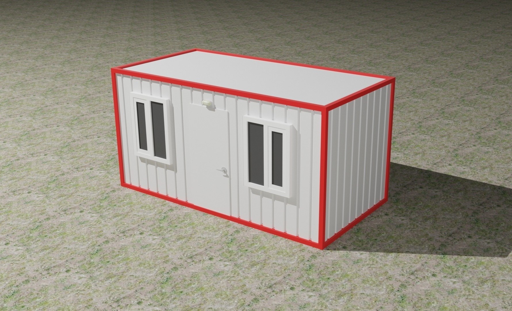 Container House 3D Model - TurboSquid 1577767