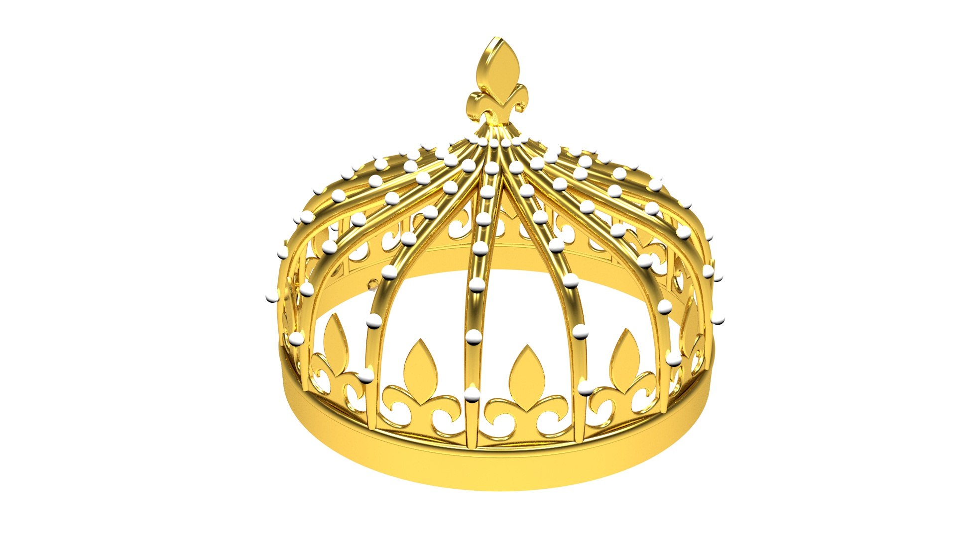 Crown 3D Model - TurboSquid 1758194