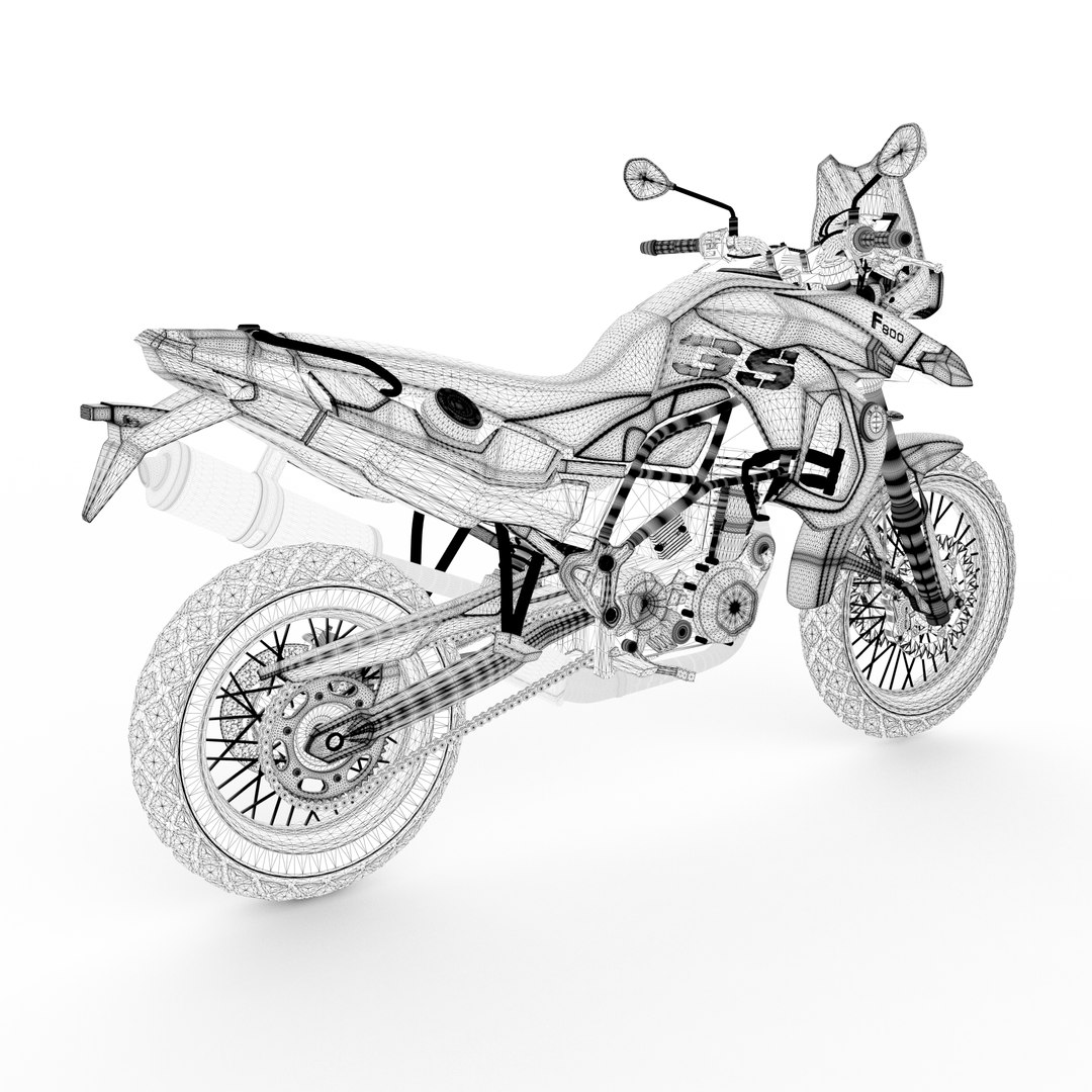 BMW F800gs 2009 3D - TurboSquid 2054218