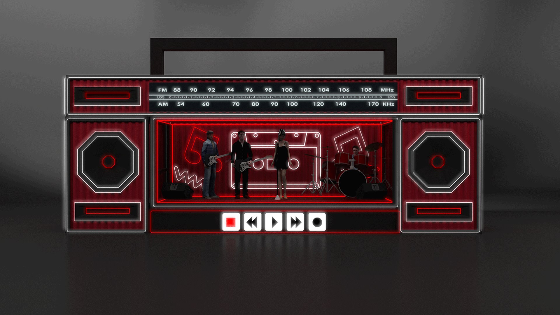 Stage Containers Model - TurboSquid 1524160